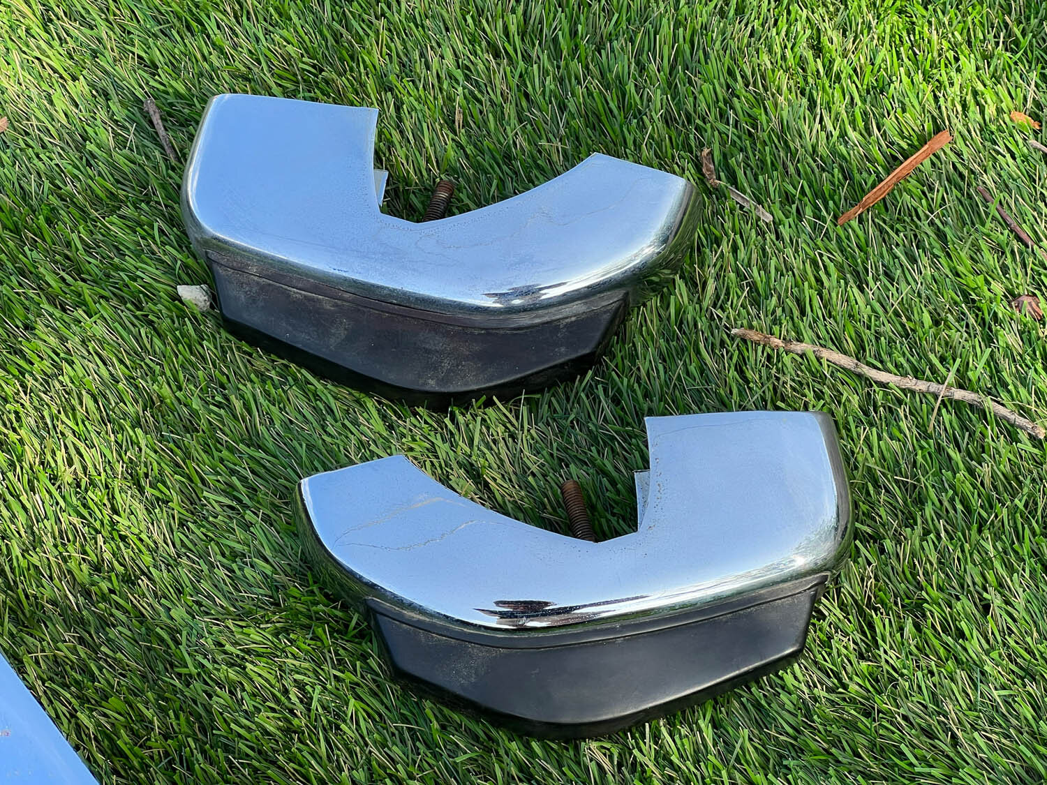 Chrome Bumpers from 1972 2002 and Over Riders - Body and Interior - 2002FAQ