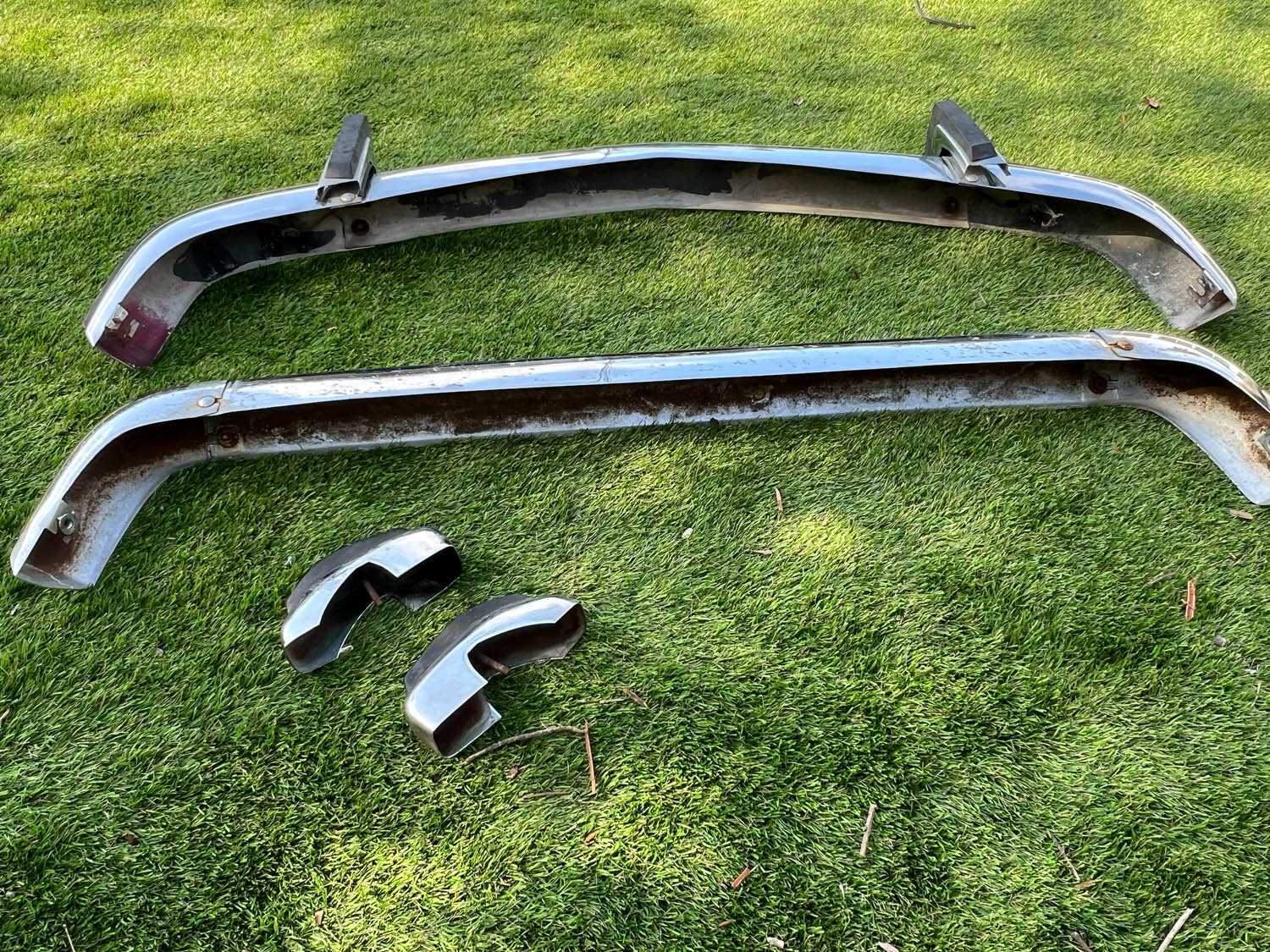 Chrome Bumpers from 1972 2002 and Over Riders - Body and Interior - 2002FAQ