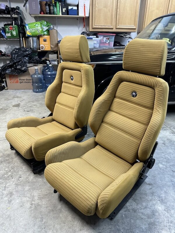 FS - Vintage Konig Front Seats (Pair) - Near Mint Condition |﻿ Body and ...