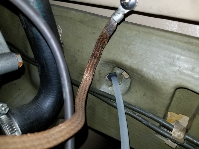 Firewall fuel return hole |﻿ BMW 2002 and other '02