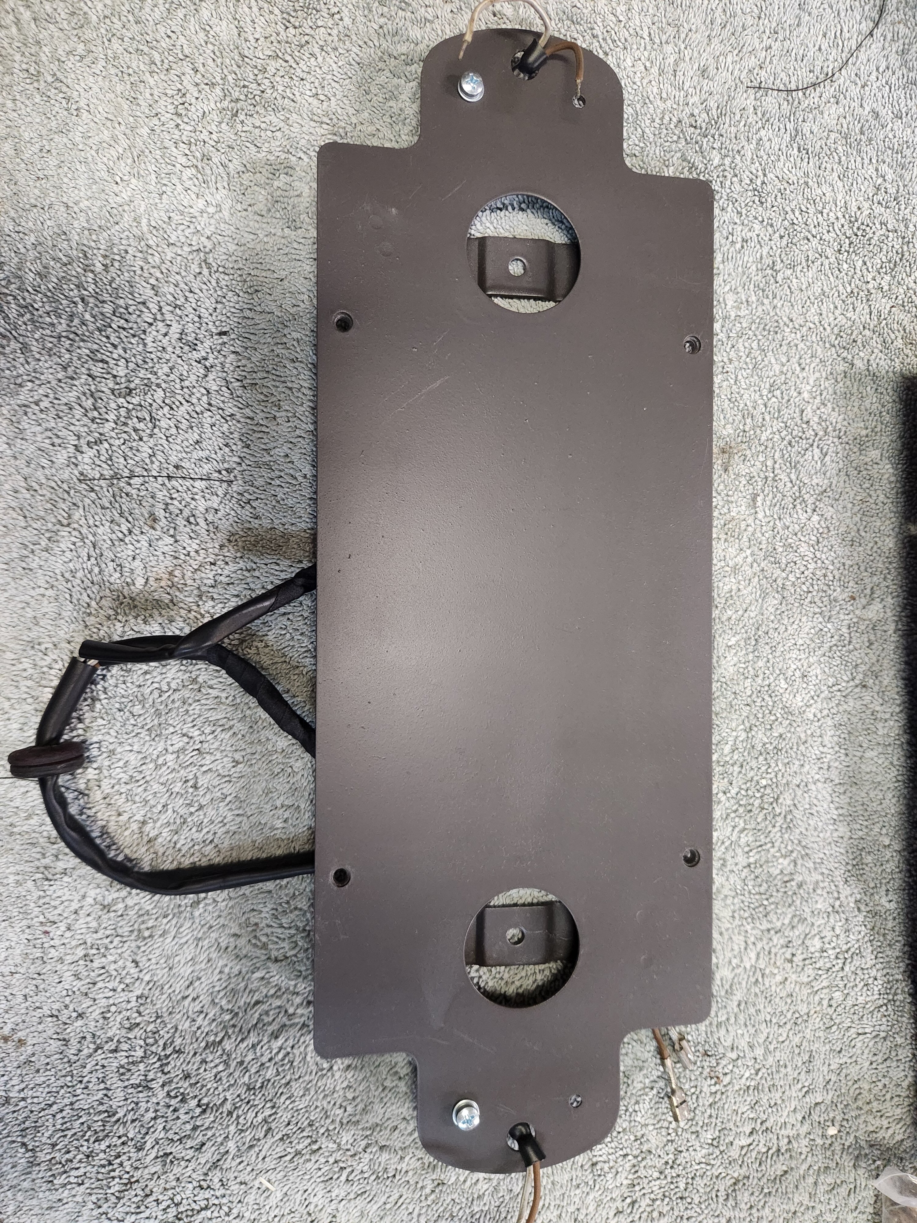 74 - 76 Rear License Plate Frame - refurbished - Body and Interior ...
