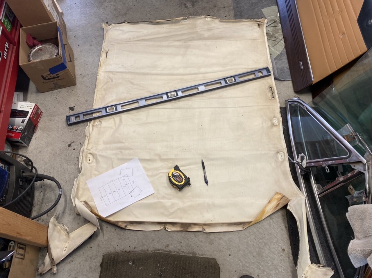 DIY Custom Headliner |﻿ BMW 2002 and other '02