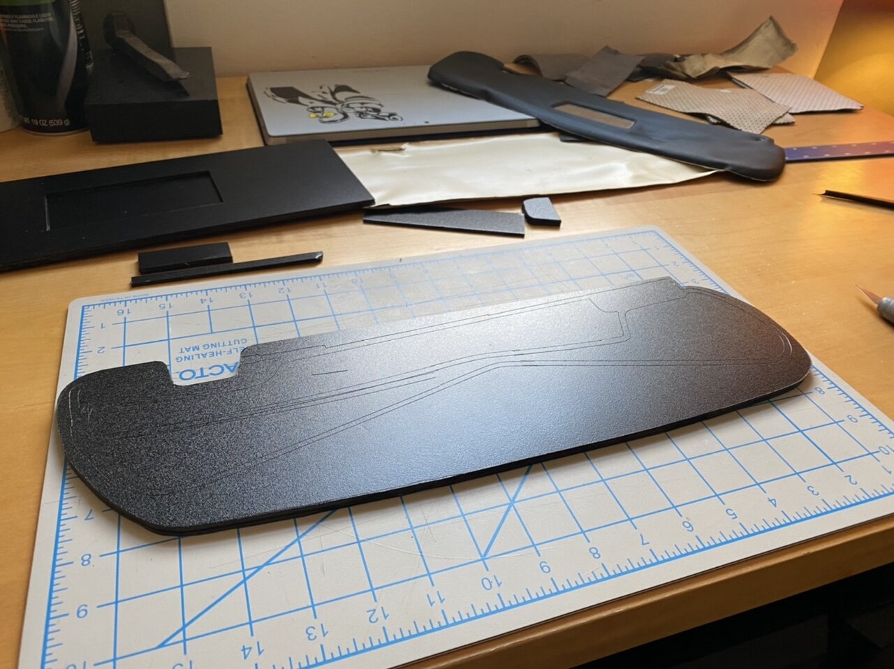 DIY Custom Sun Visors |﻿ BMW 2002 and other '02