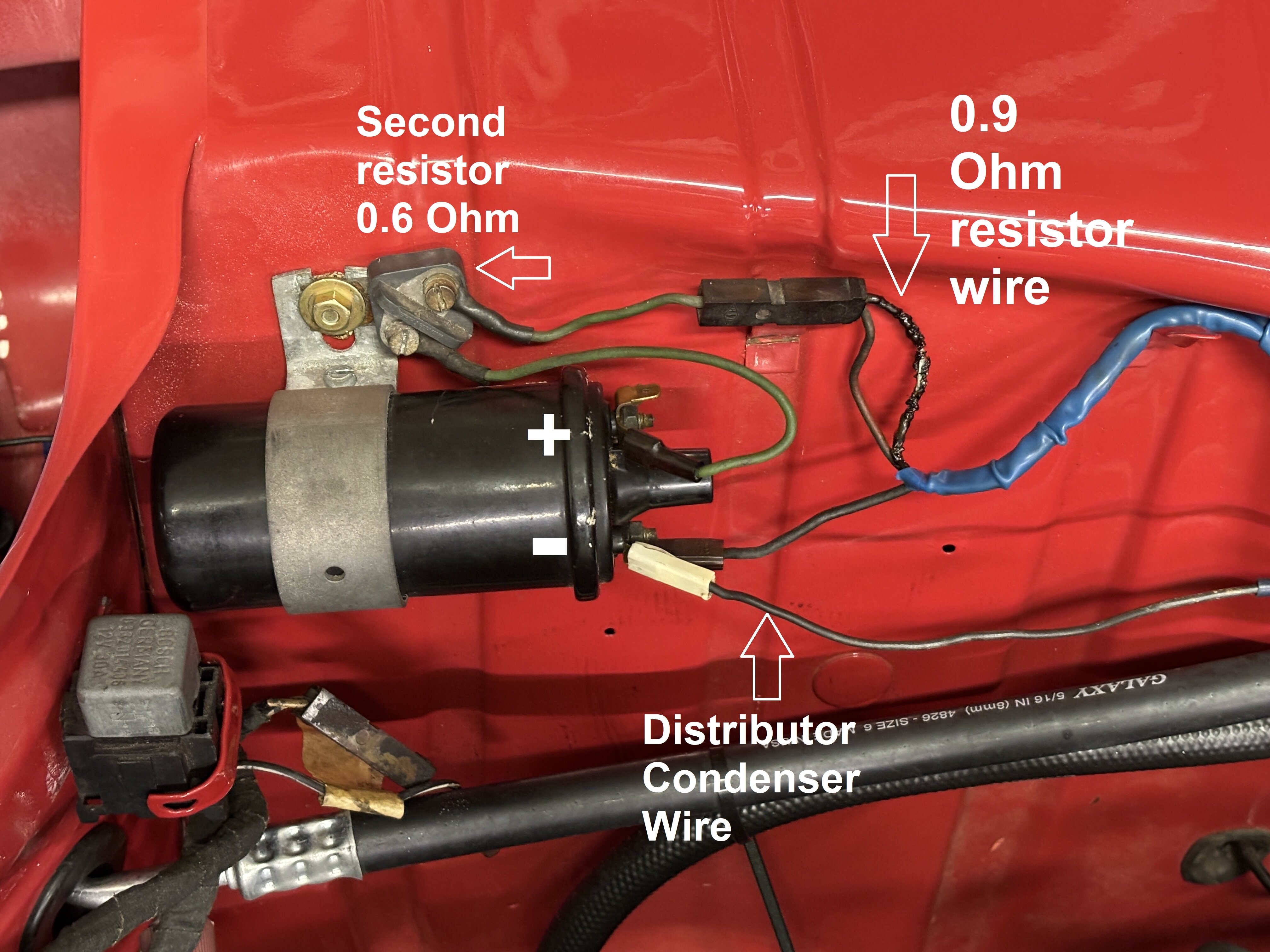 Diagrama de Fiação da Bobina de Ignição do VW Beetle