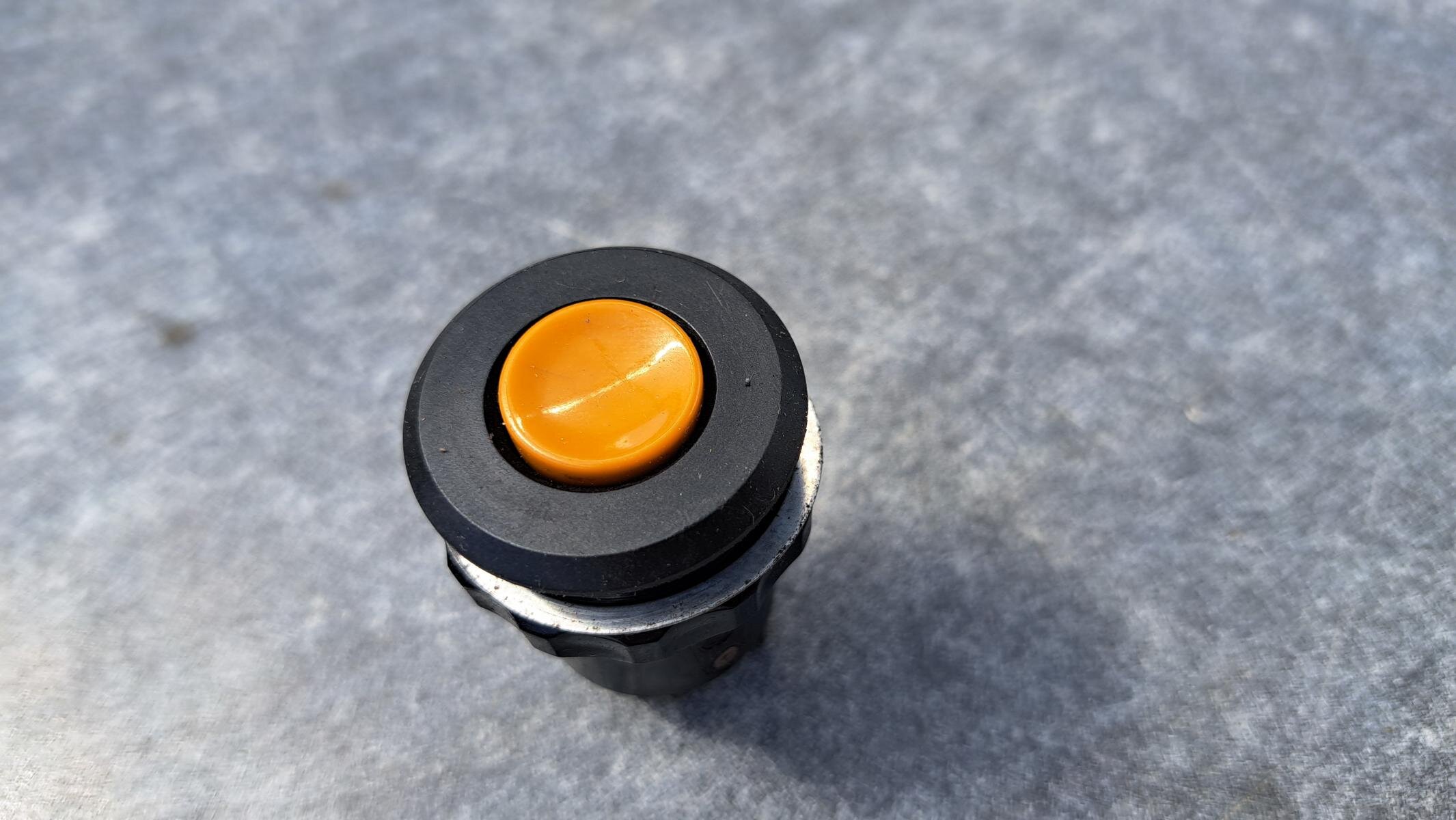 Orange fog light switch |﻿ Body and Interior