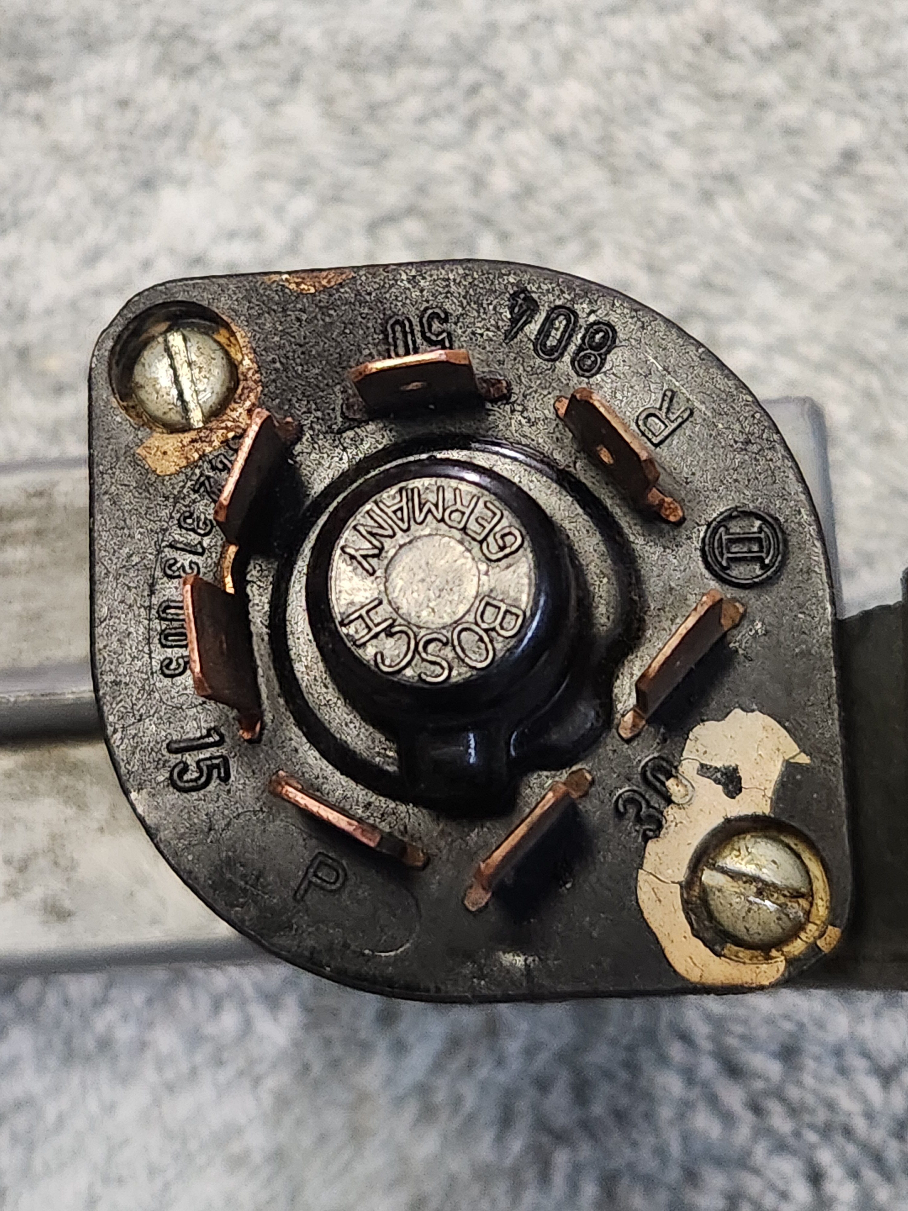 Very Early "Garage" Ignition Switch Assembly with New Key |﻿ Electrical ...