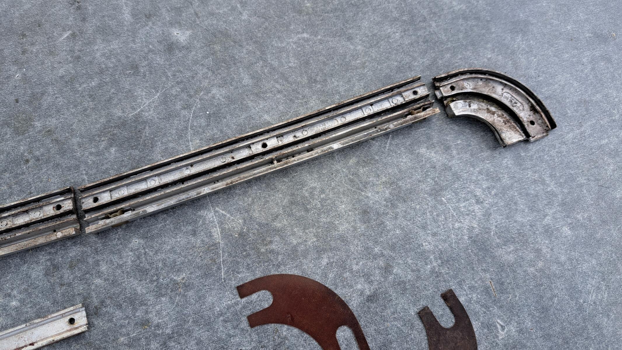 sunroof guide rails, lot |﻿ Body and Interior