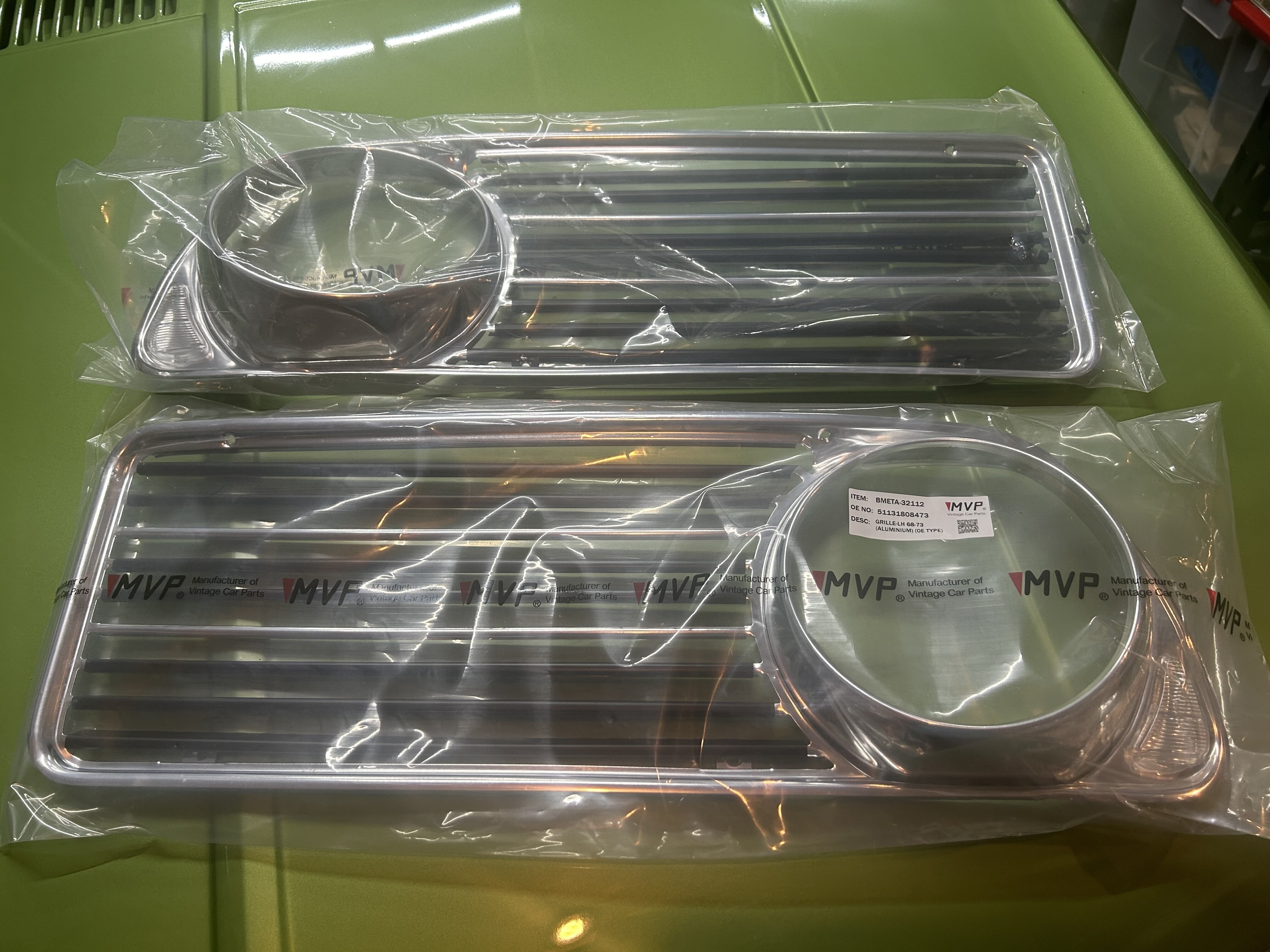 MVP Grill Set - L&R only - Body and Interior - 2002FAQ