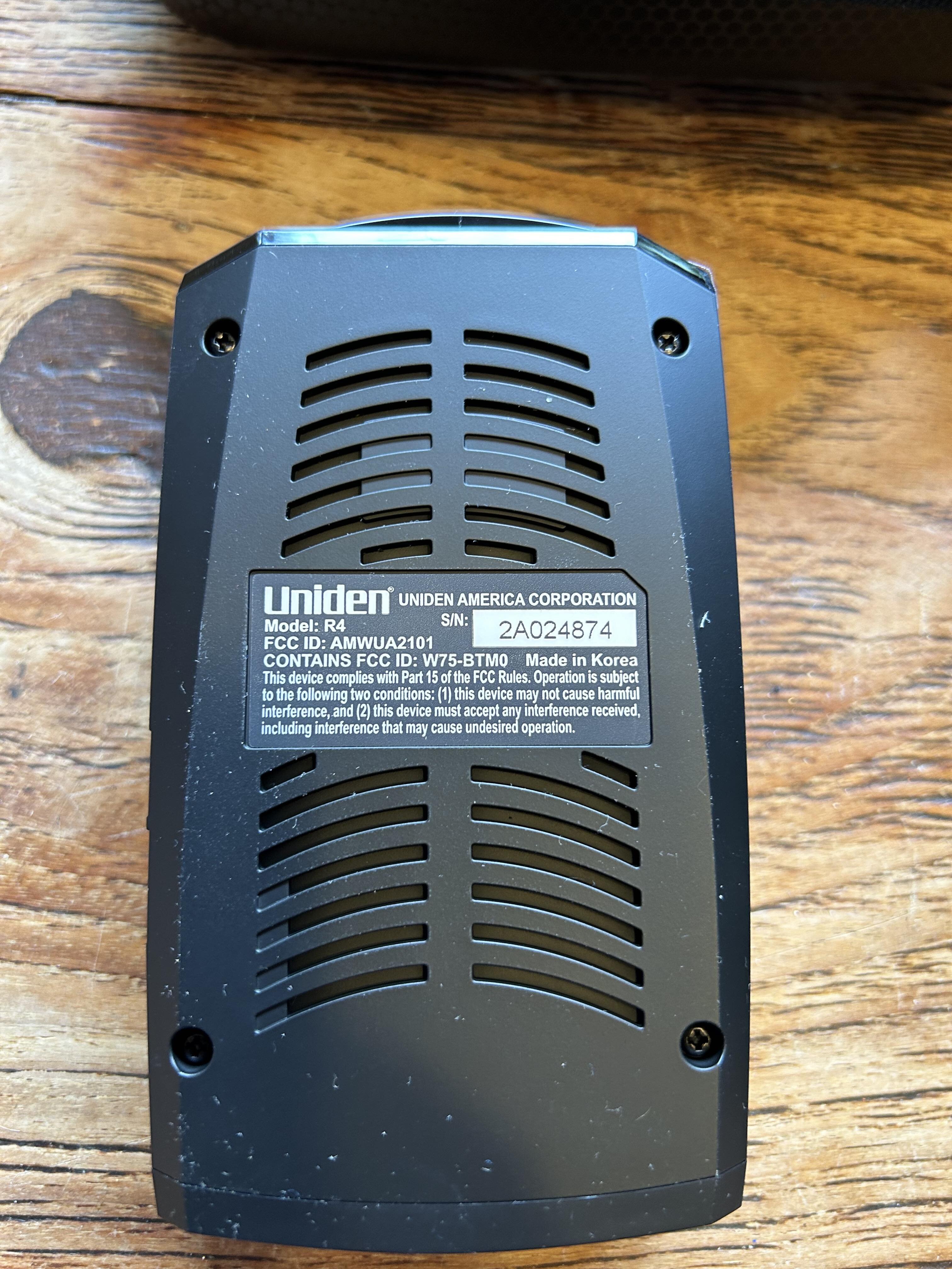 Uniden R4 Extreme Long Range Radar/Laser Detector |﻿ Miscellaneous