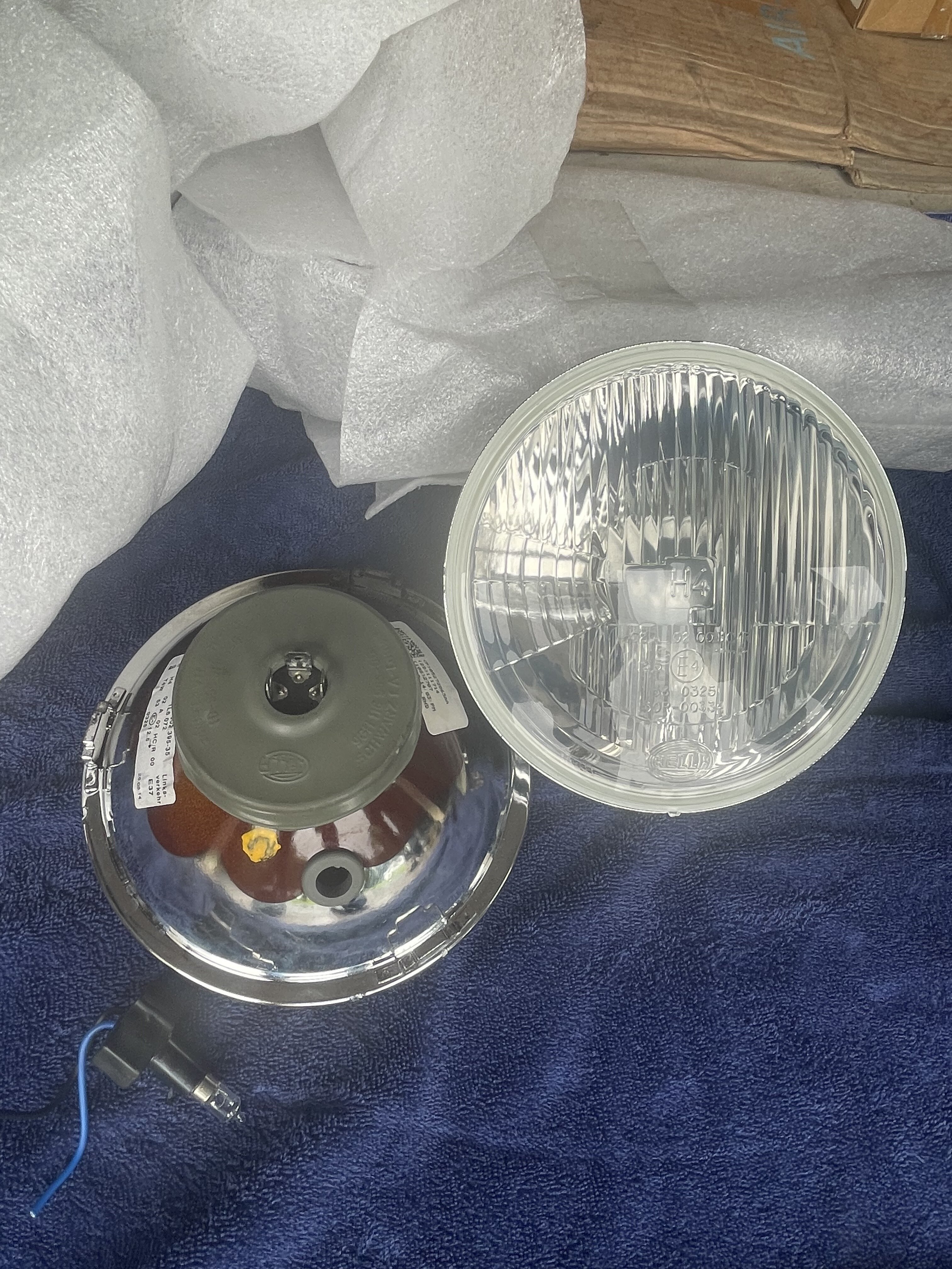 New Hella H-4 Headlights with city lights. - Electrical and Ignition ...