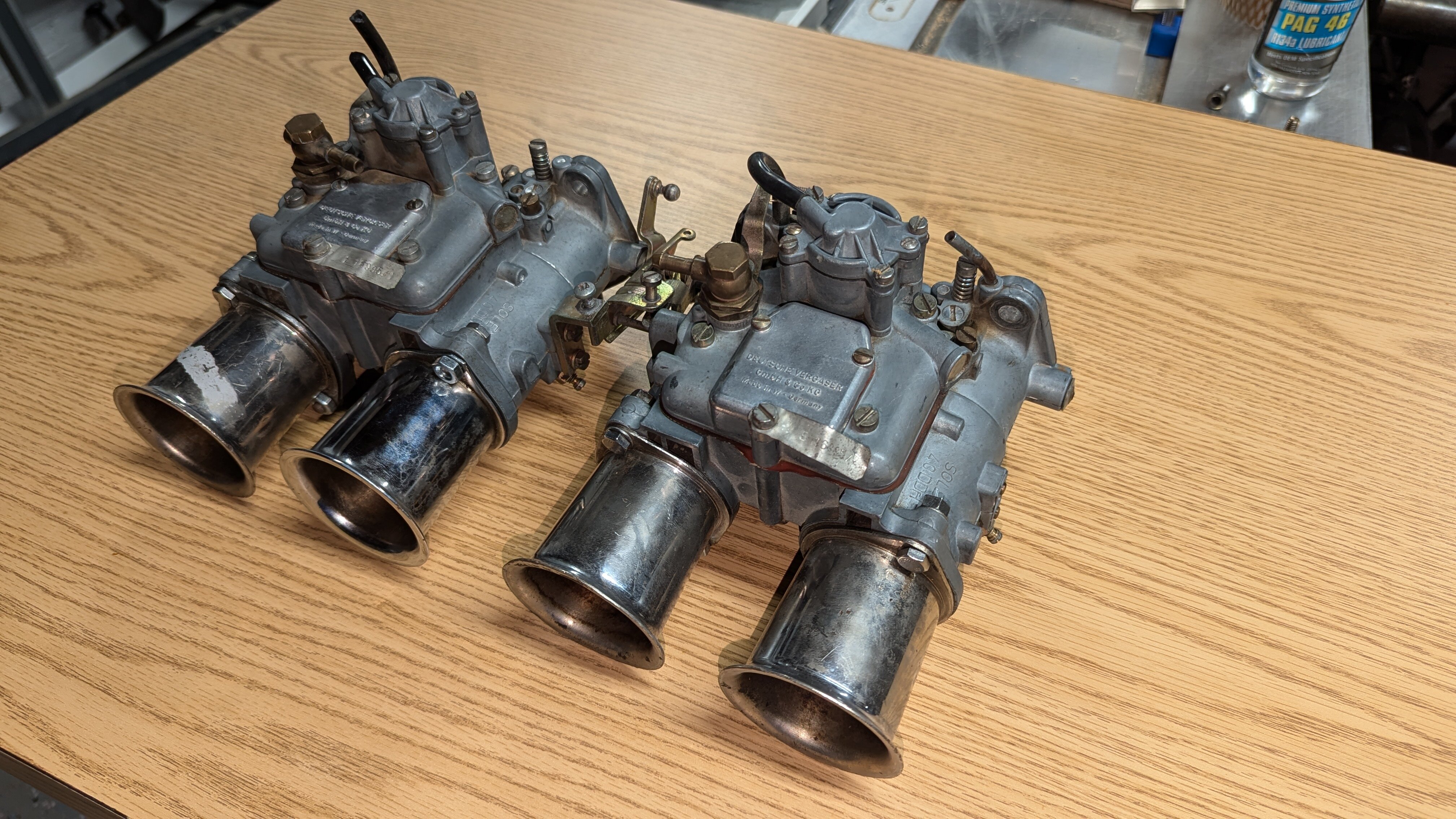 Solex Twin 40 DDH Side Draft Carburetors and Intake Manifold |﻿ Engine and Drivetrain