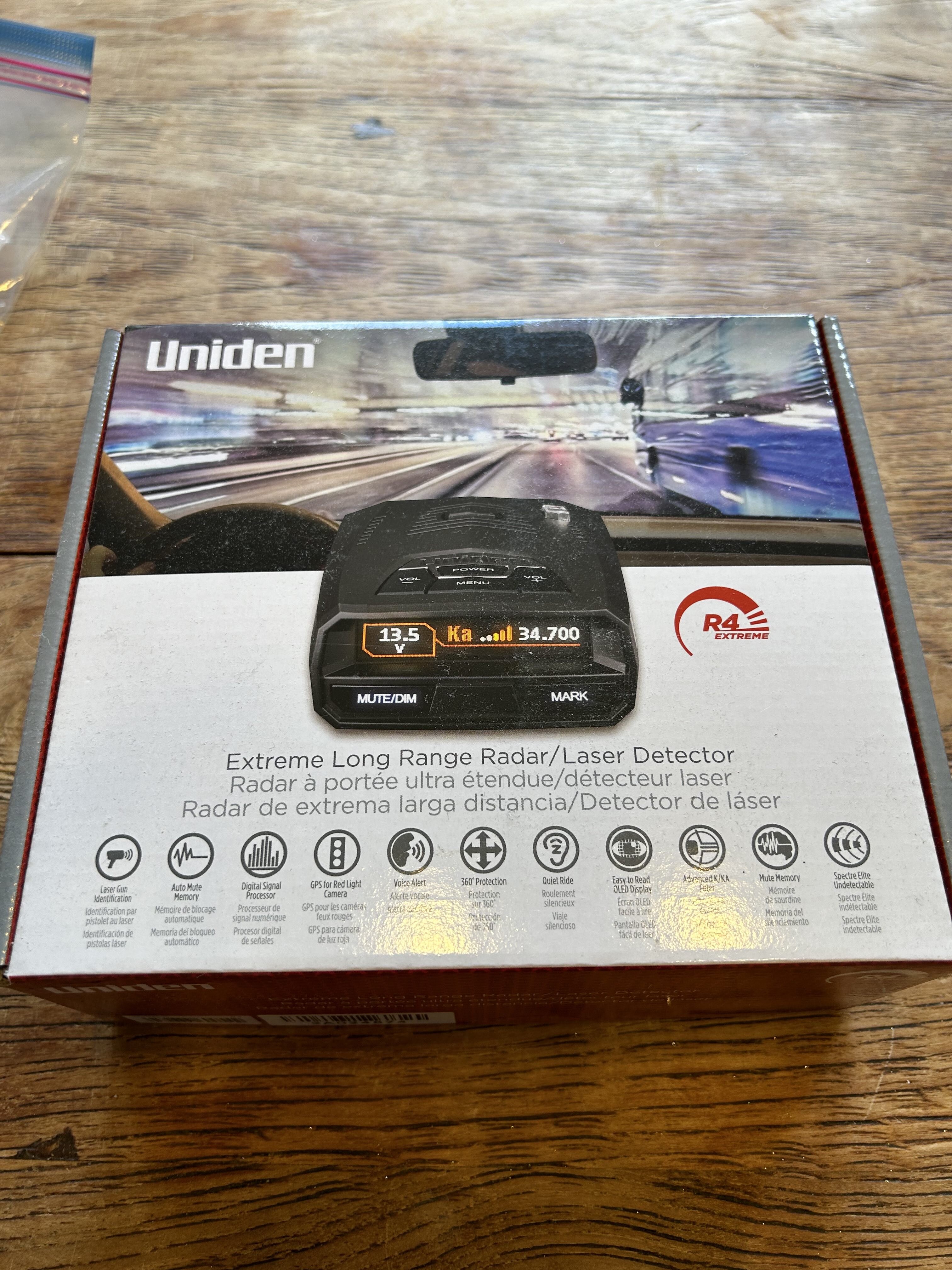 Uniden R4 Extreme Long Range Radar/Laser Detector |﻿ Miscellaneous