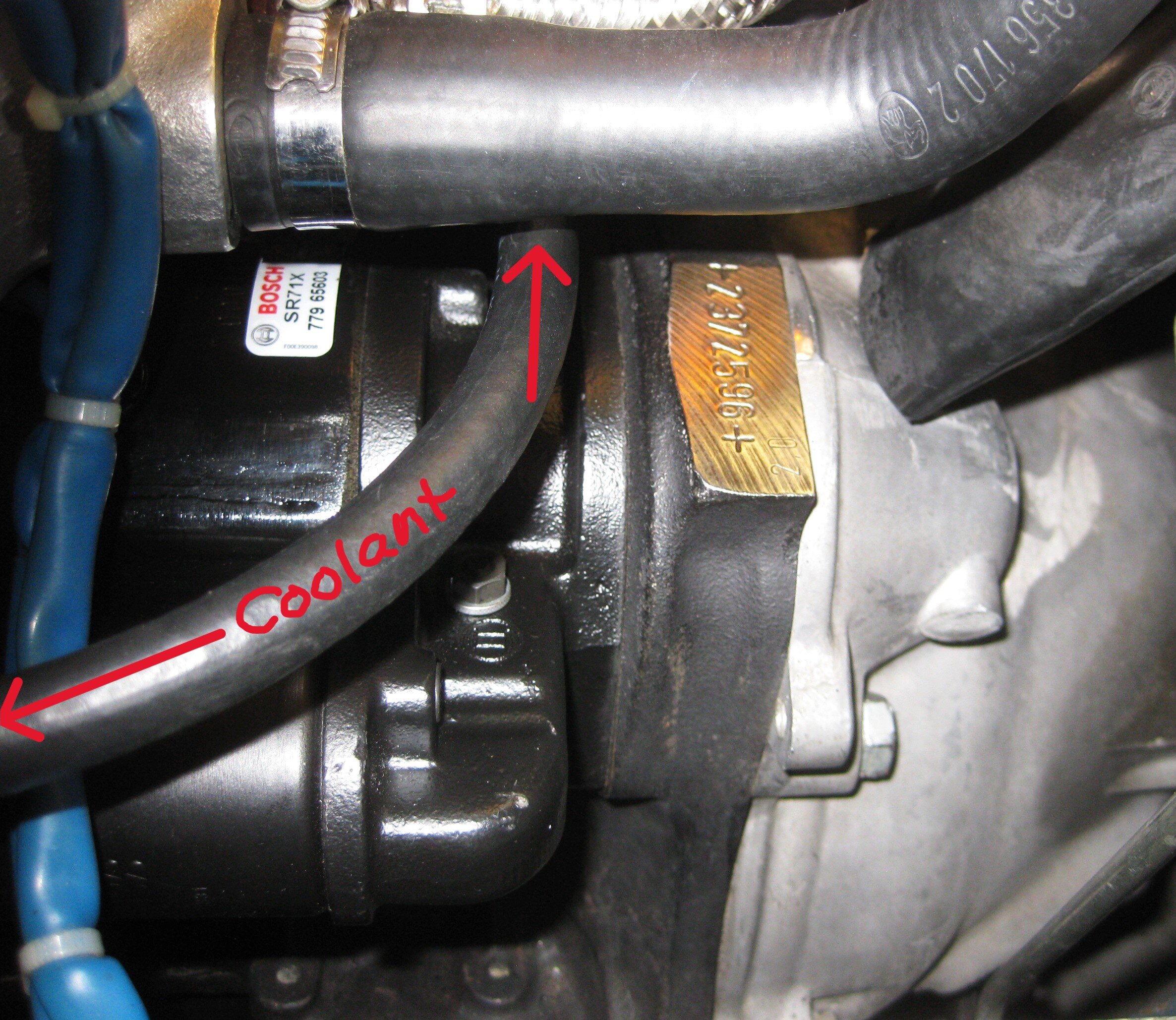 Intake manifold no longer used water port to carb cap? - BMW 2002 and ...