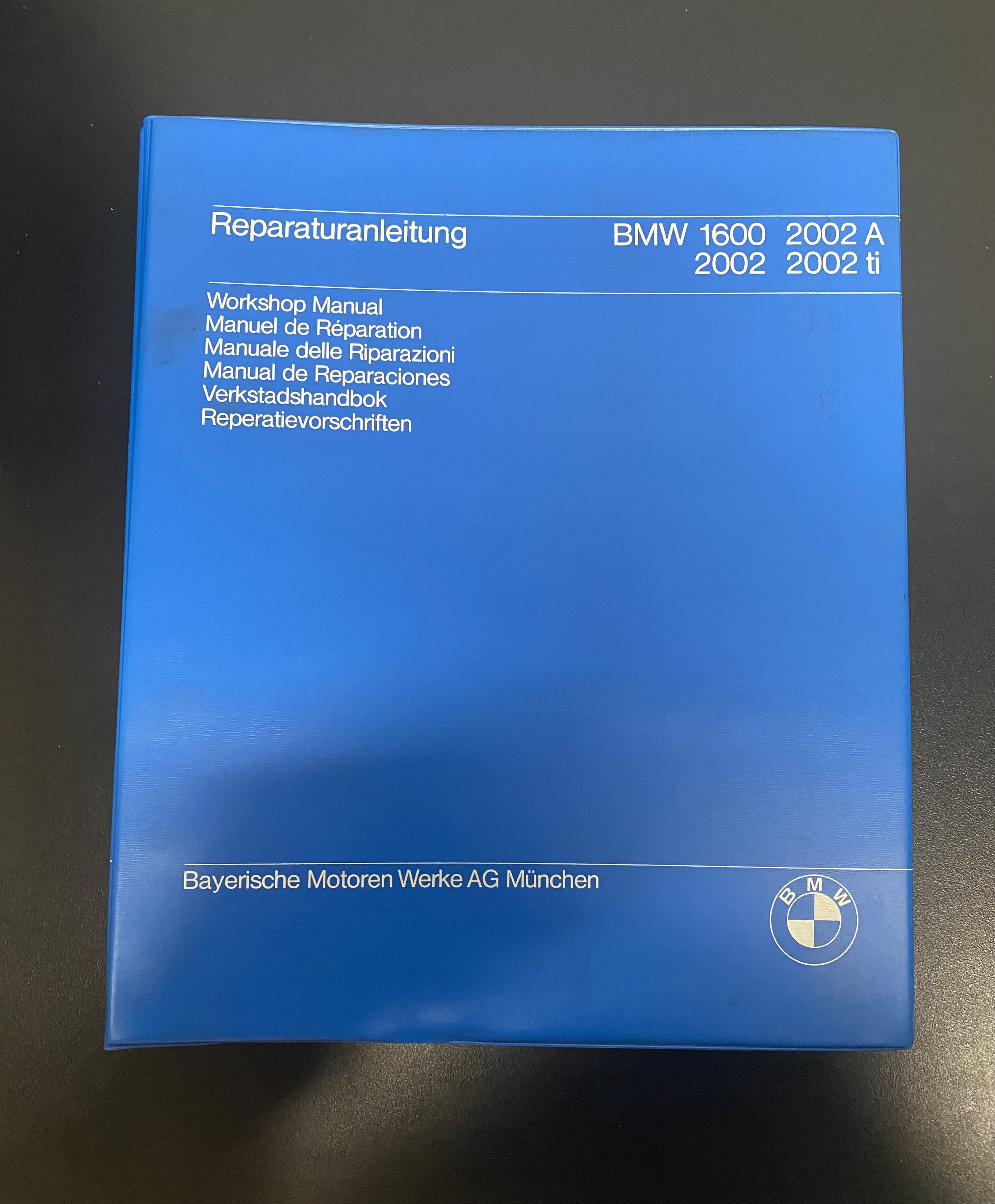 Original Blue Workshop Manual |﻿ Miscellaneous