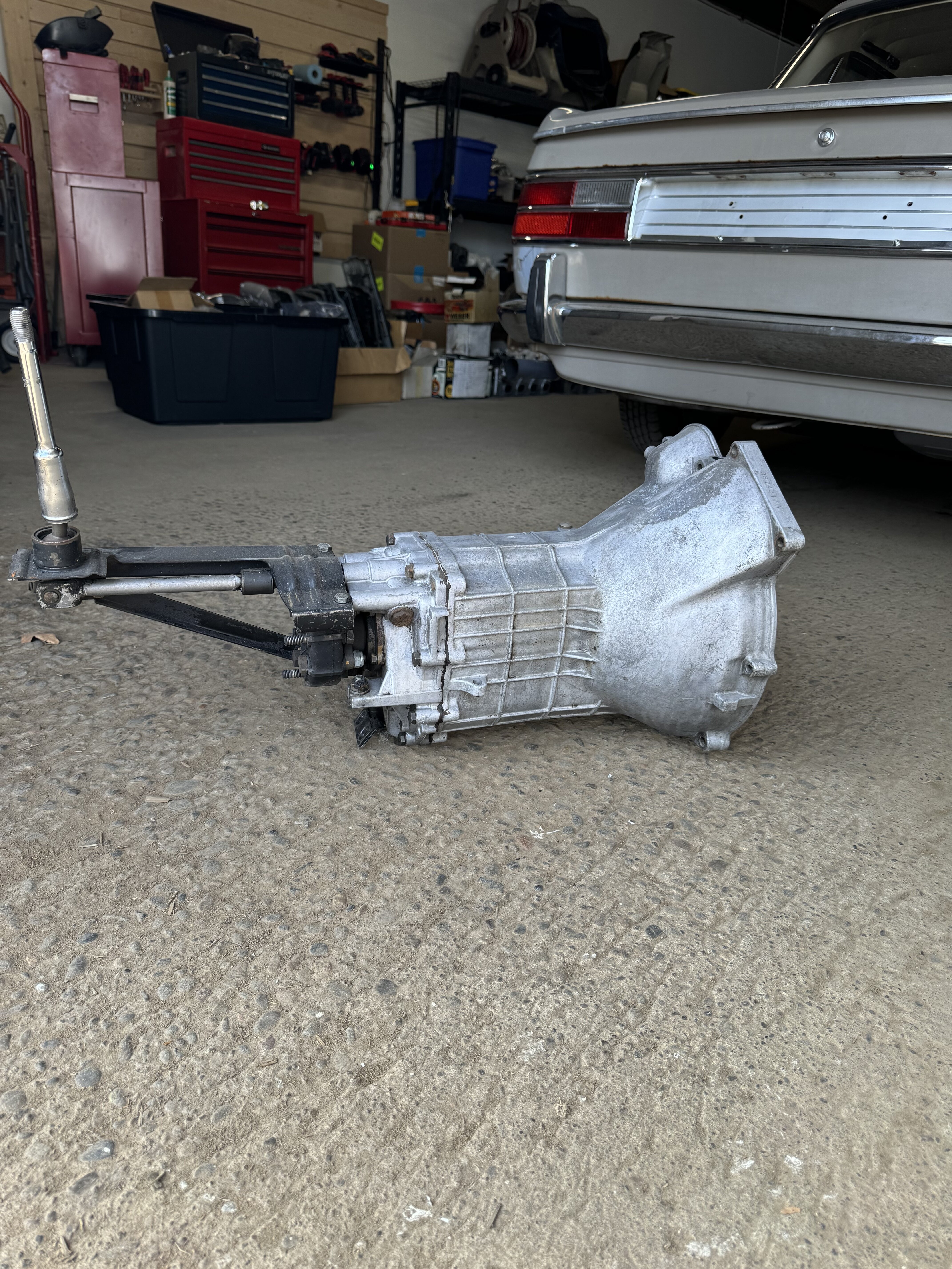 Early (1969) Getrag 232 4 speed with flywheel - Engine and Drivetrain ...