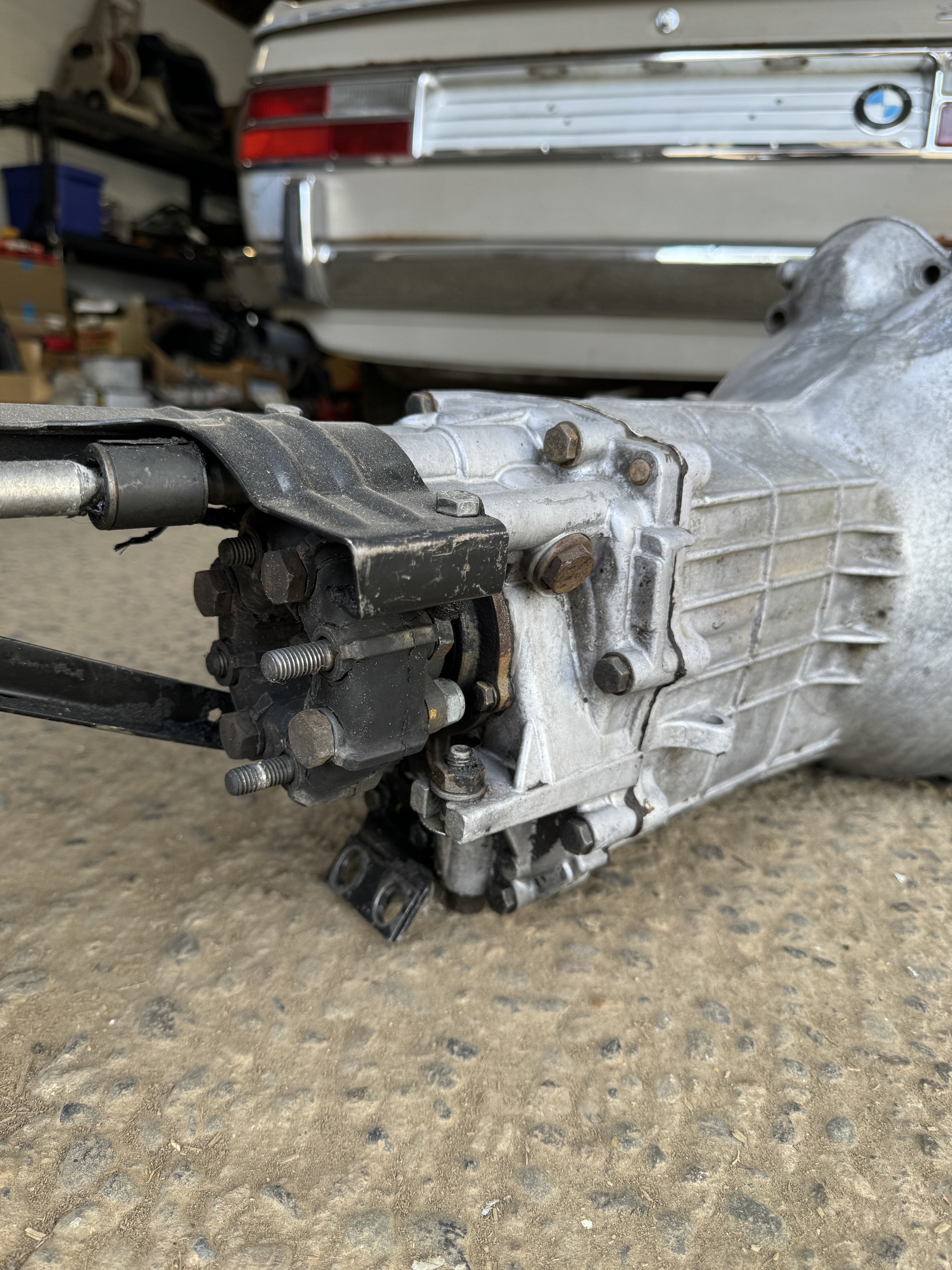 Early (1969) Getrag 232 4 speed with flywheel - Engine and Drivetrain ...