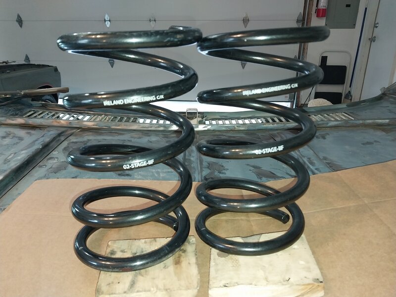 Ireland Engineering stage 2 Front springs - Suspension and Steering ...