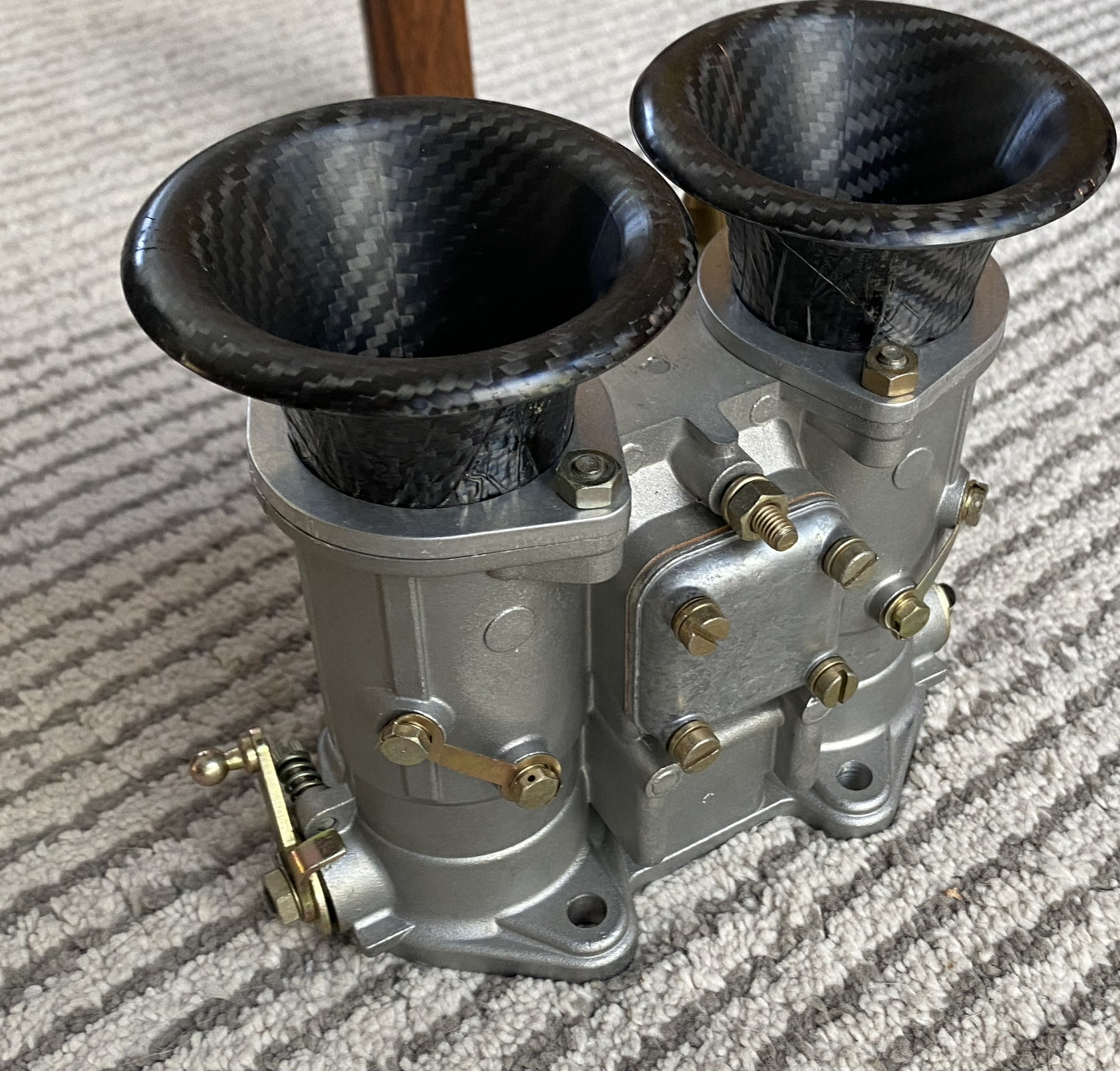 Four 45mm carbon fiber velocity stacks by Son of Cobra |﻿ Engine and ...