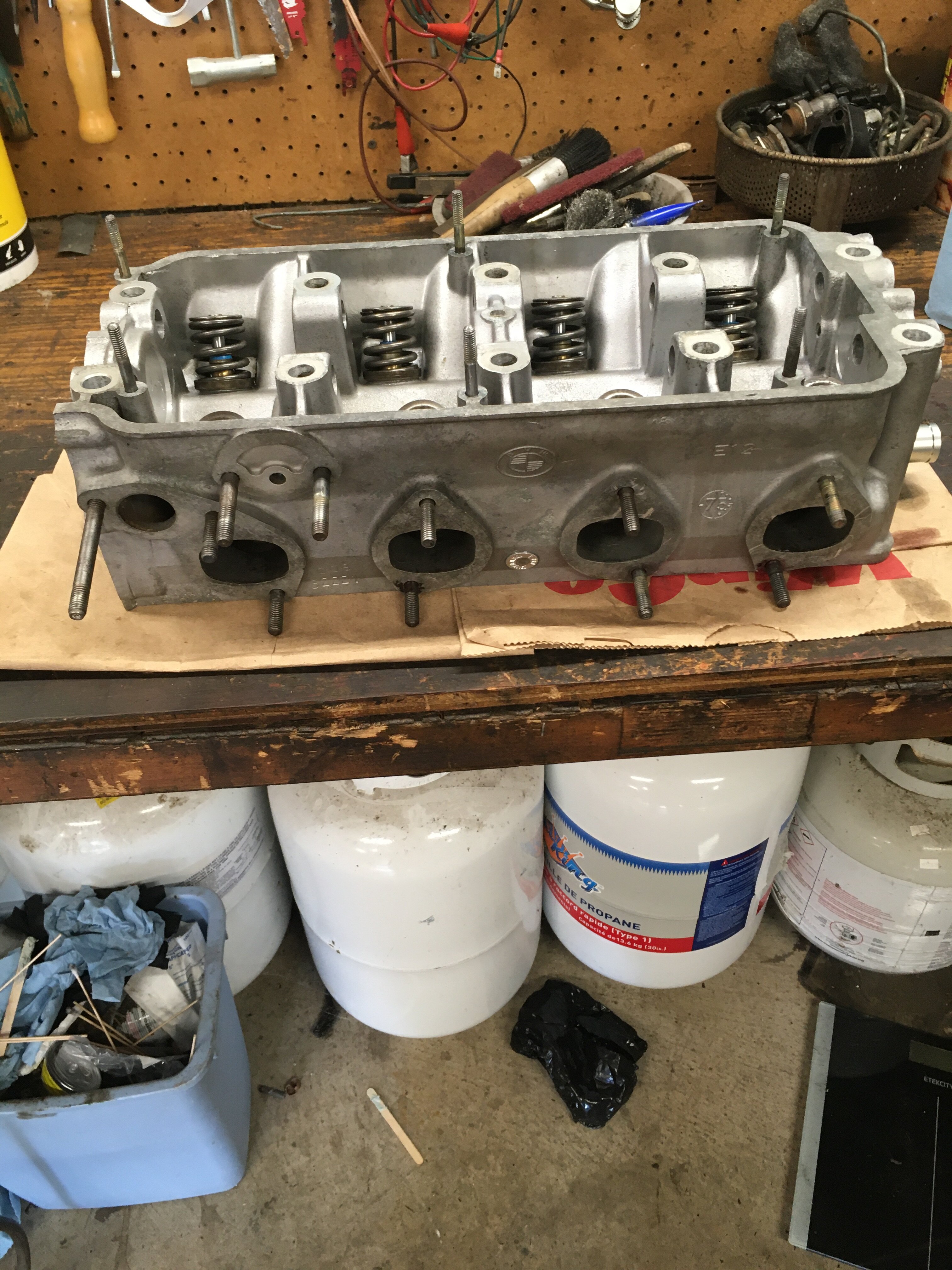 E12 Cyl Head Fresh O/H Pressure Tested 128.74mm - Engine and Drivetrain ...