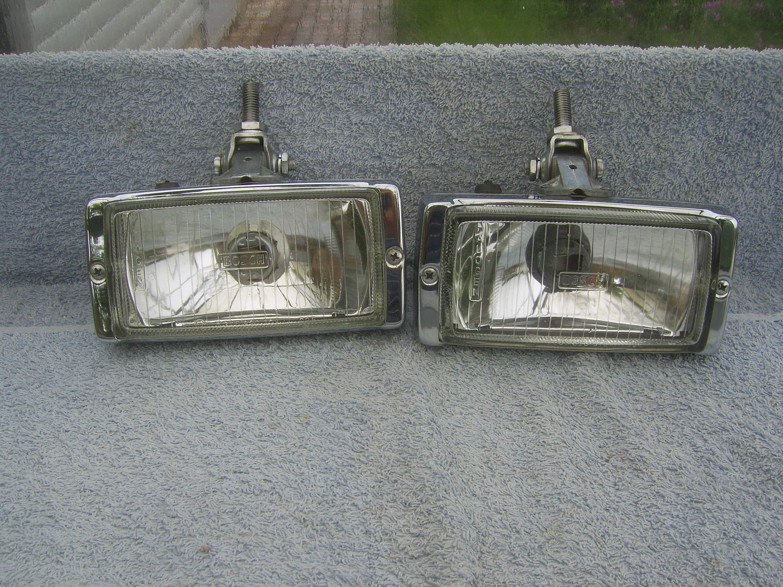 FS: Bosch Rectangular Chrome Driving Lights - Miscellaneous - 2002FAQ
