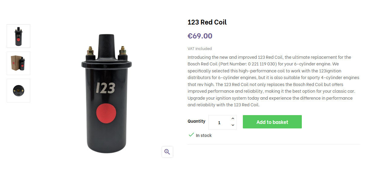 Red coil without balast resistor - BMW 2002 and other '02 - 2002FAQ