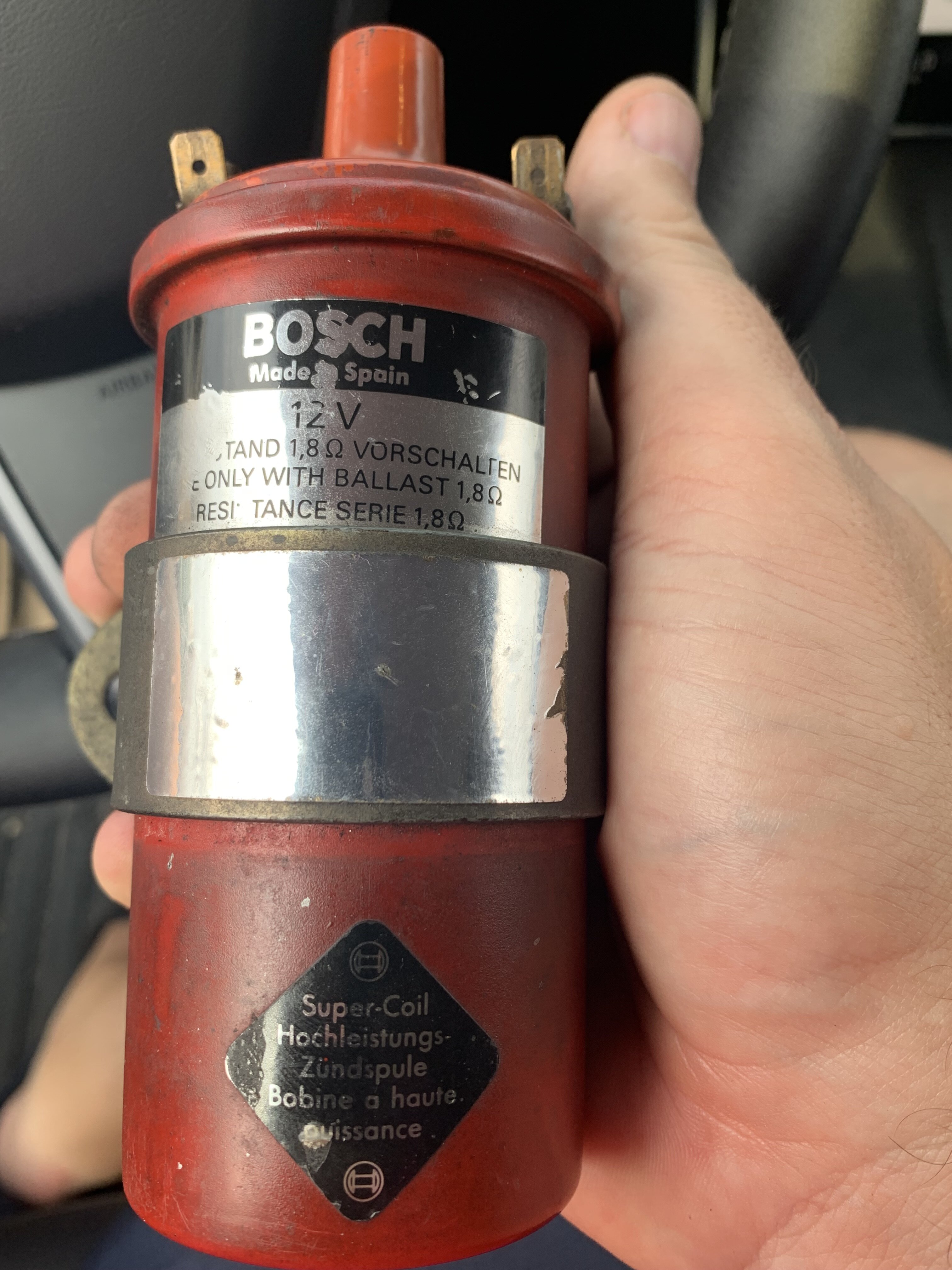 Red coil without balast resistor |﻿ BMW 2002 and other '02