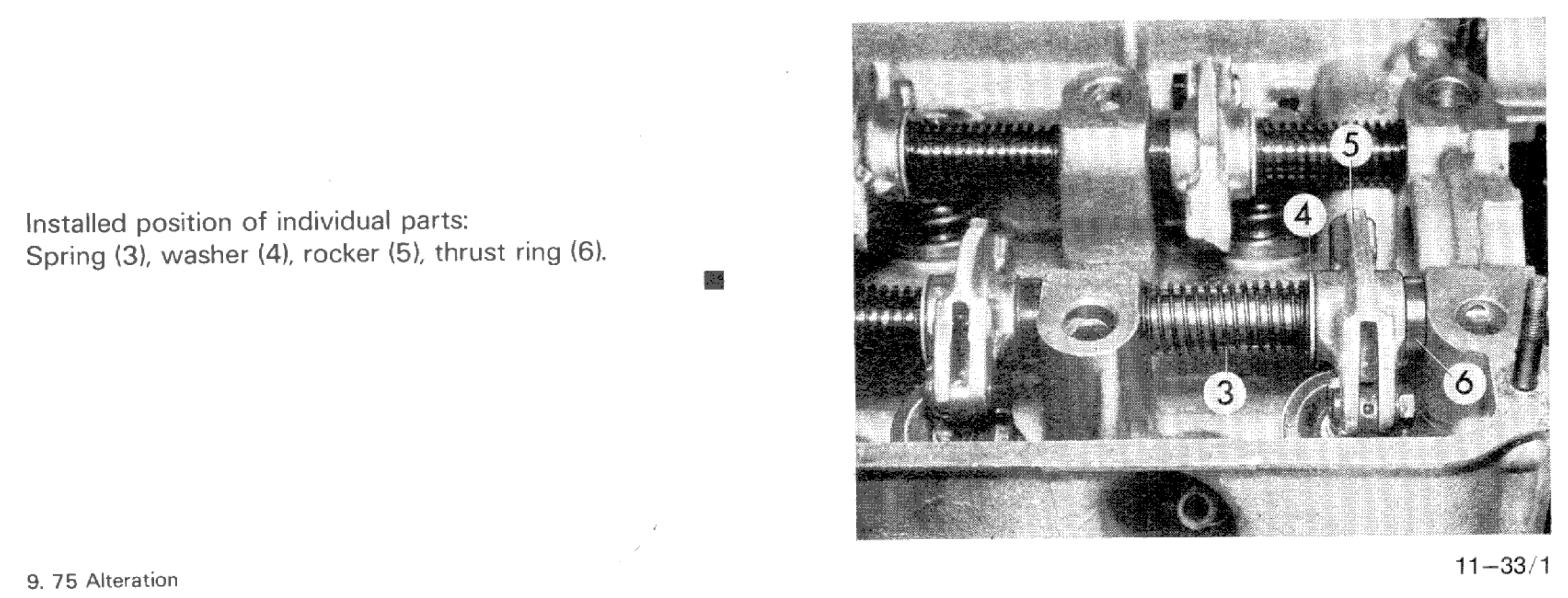 WTB Rocker Shaft Washer/Thrust Ring |﻿ Parts Wanted