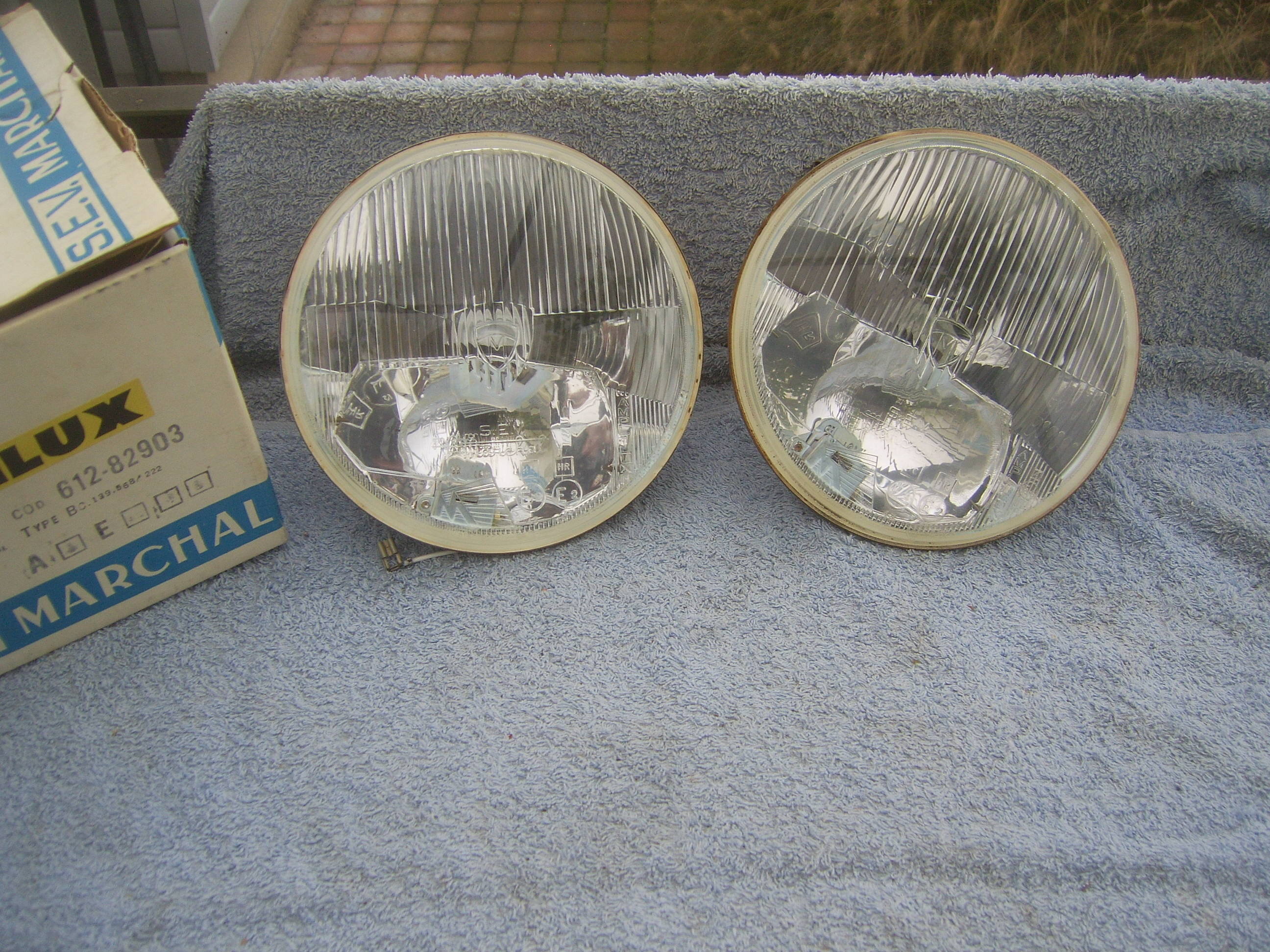 FS: Set NOS Marchal Amplilux 7" Headlights - Miscellaneous - 2002FAQ