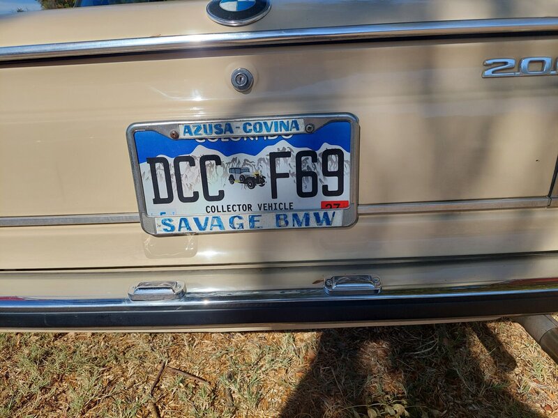 Fred Snook/BMW of Monterey License Plate Frame - Page 3 |﻿ BMW 2002 and ...