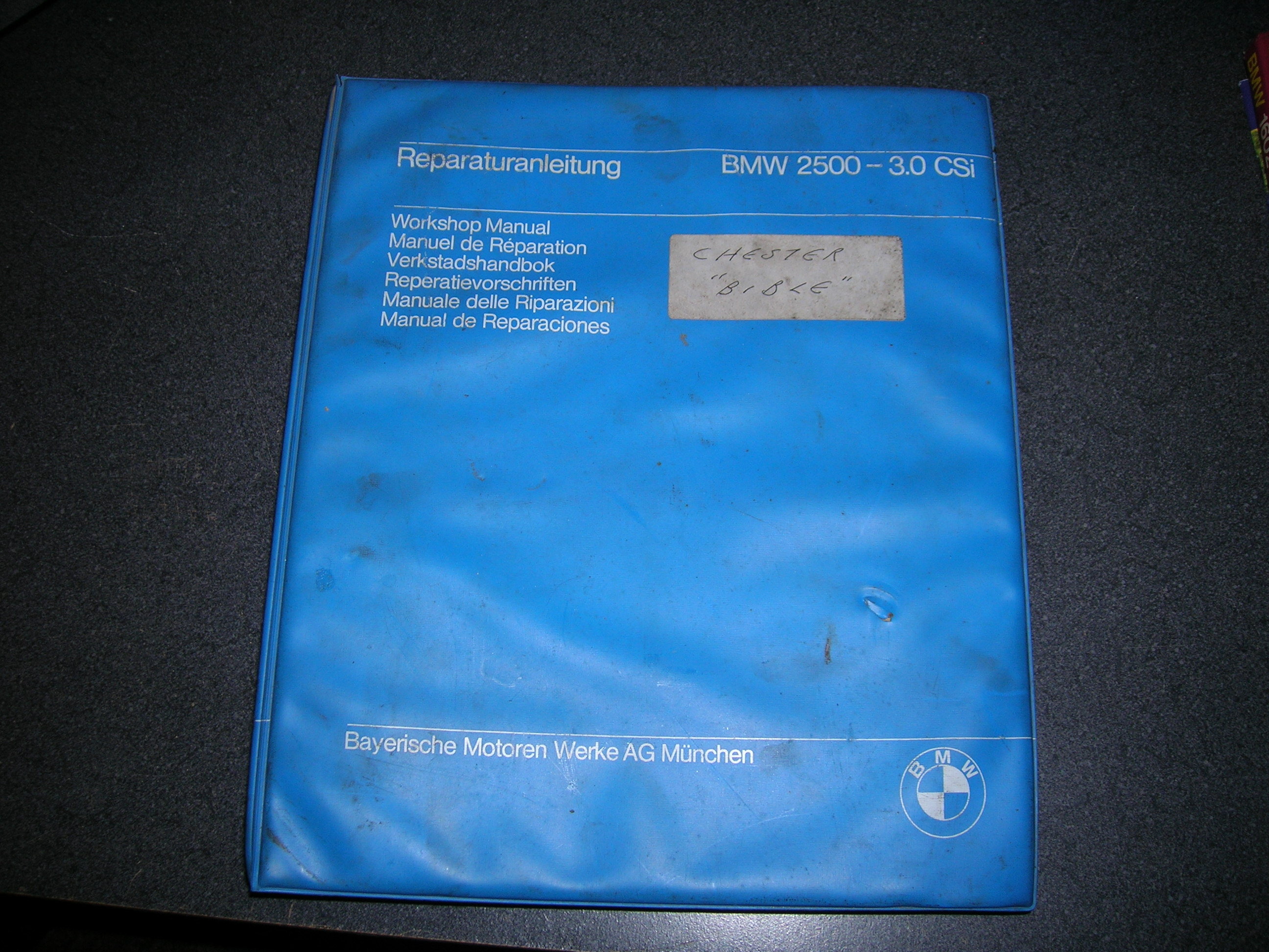 A little off topic, are there any books on the E3? n/t - BMW 2002 and ...