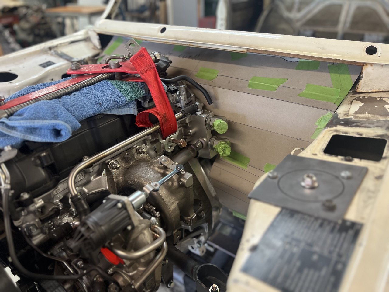 Tunnel, firewall, and engine mounts |﻿ 2002 restomod with K20C1 repower