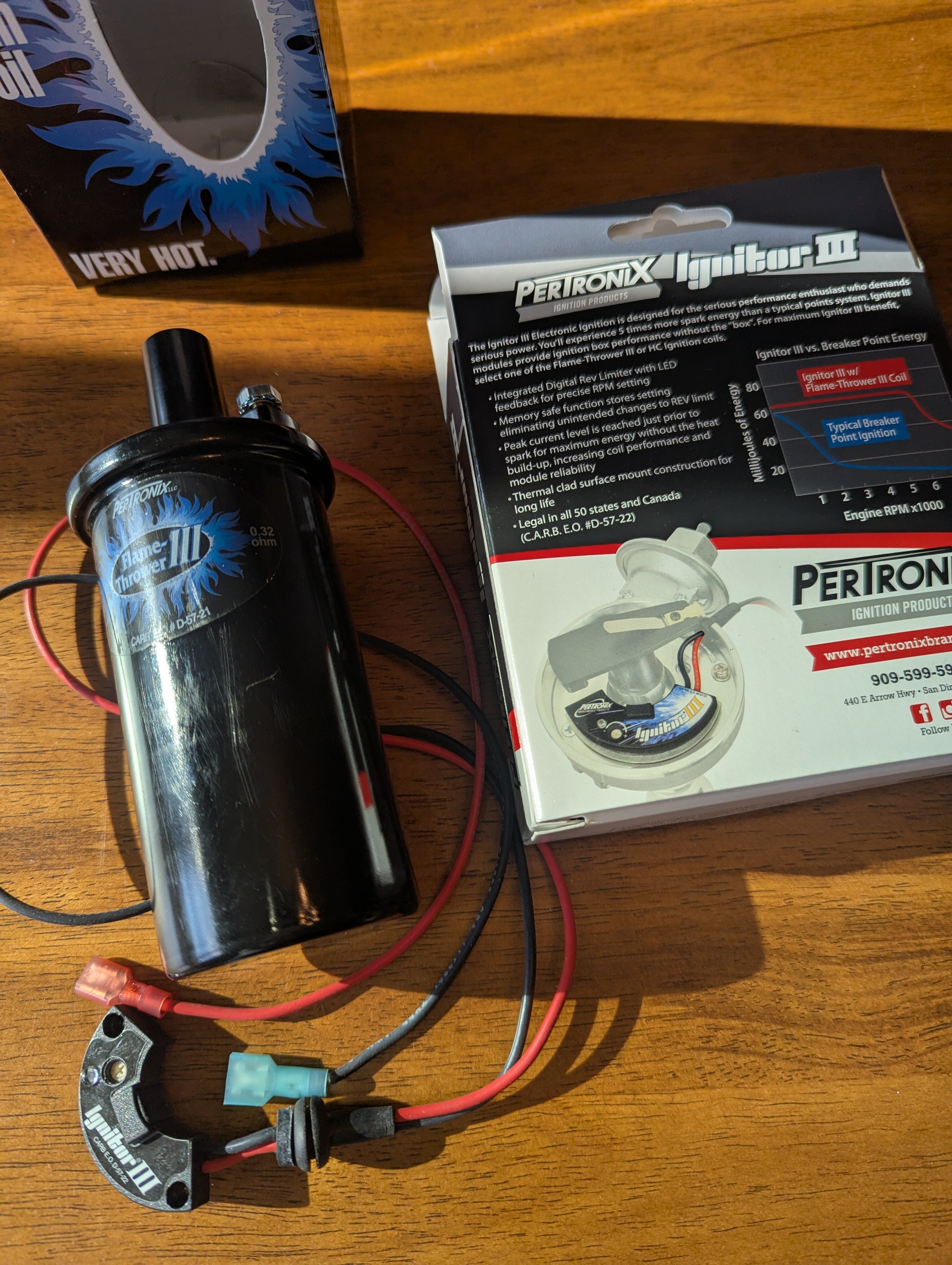 New PerTronix III ignitor and Flame thrower coil |﻿ Electrical and Ignition
