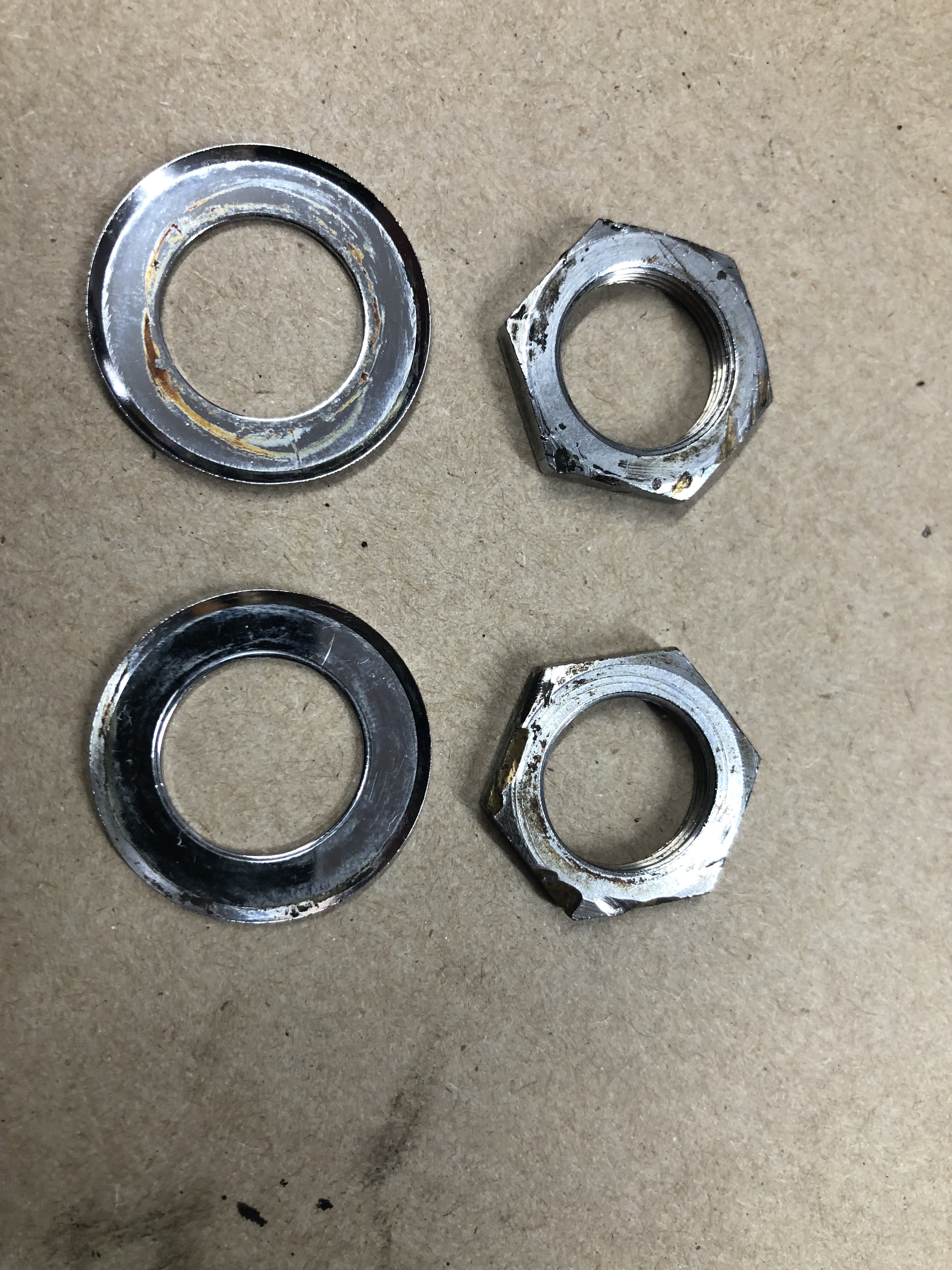 Wiper linkage nuts and washers |﻿ Body and Interior