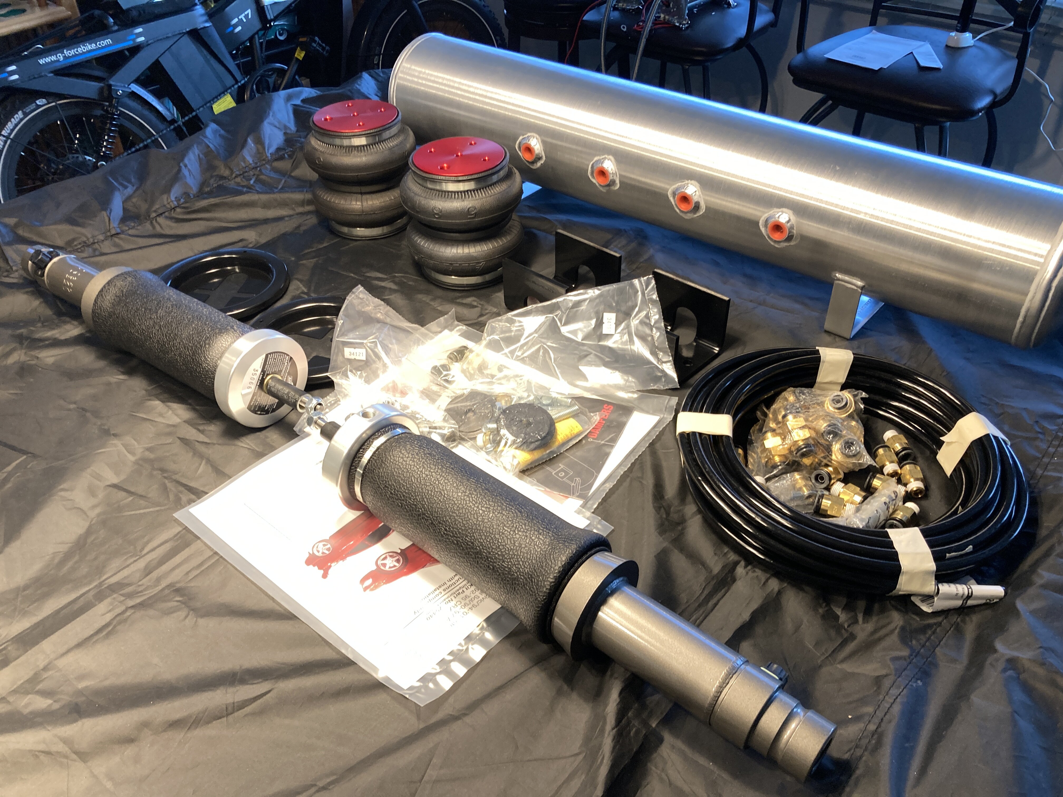 Rota OS Mesh rims and air suspension delivery day - BMW 2002 and other ...