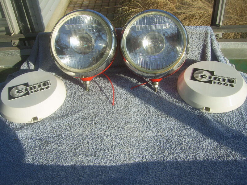 FS: Set Cibie Super Oscars Driving Lights + NOS Covers |﻿ Miscellaneous