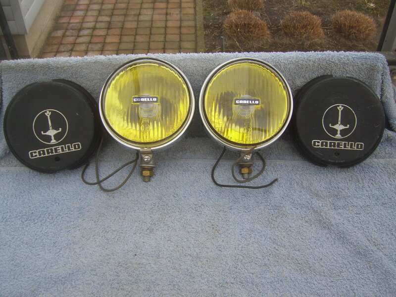 FS: Carello Yellow Driving Lights + Covers |﻿ Miscellaneous
