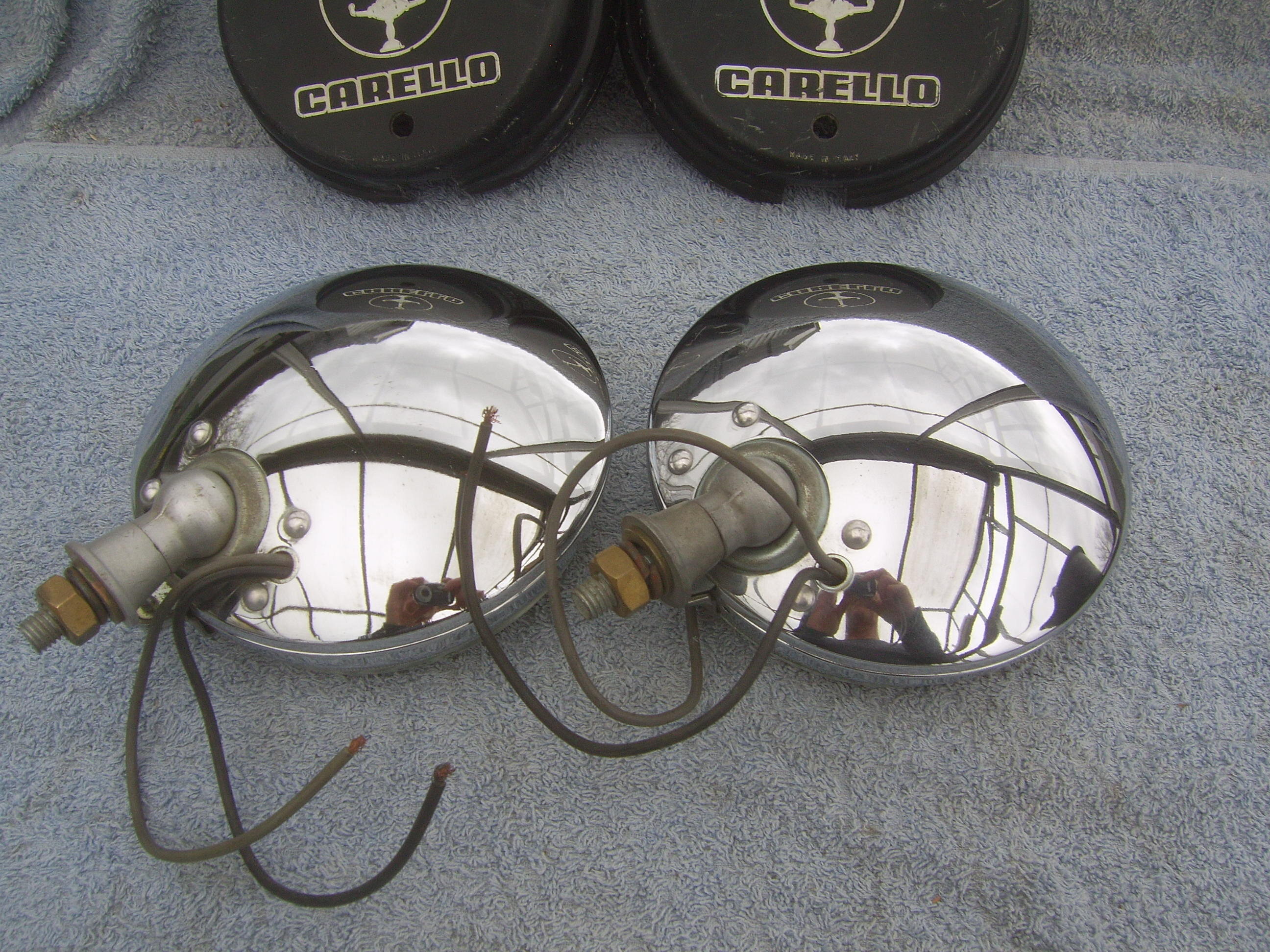 FS: Carello Yellow Driving Lights + Covers |﻿ Miscellaneous