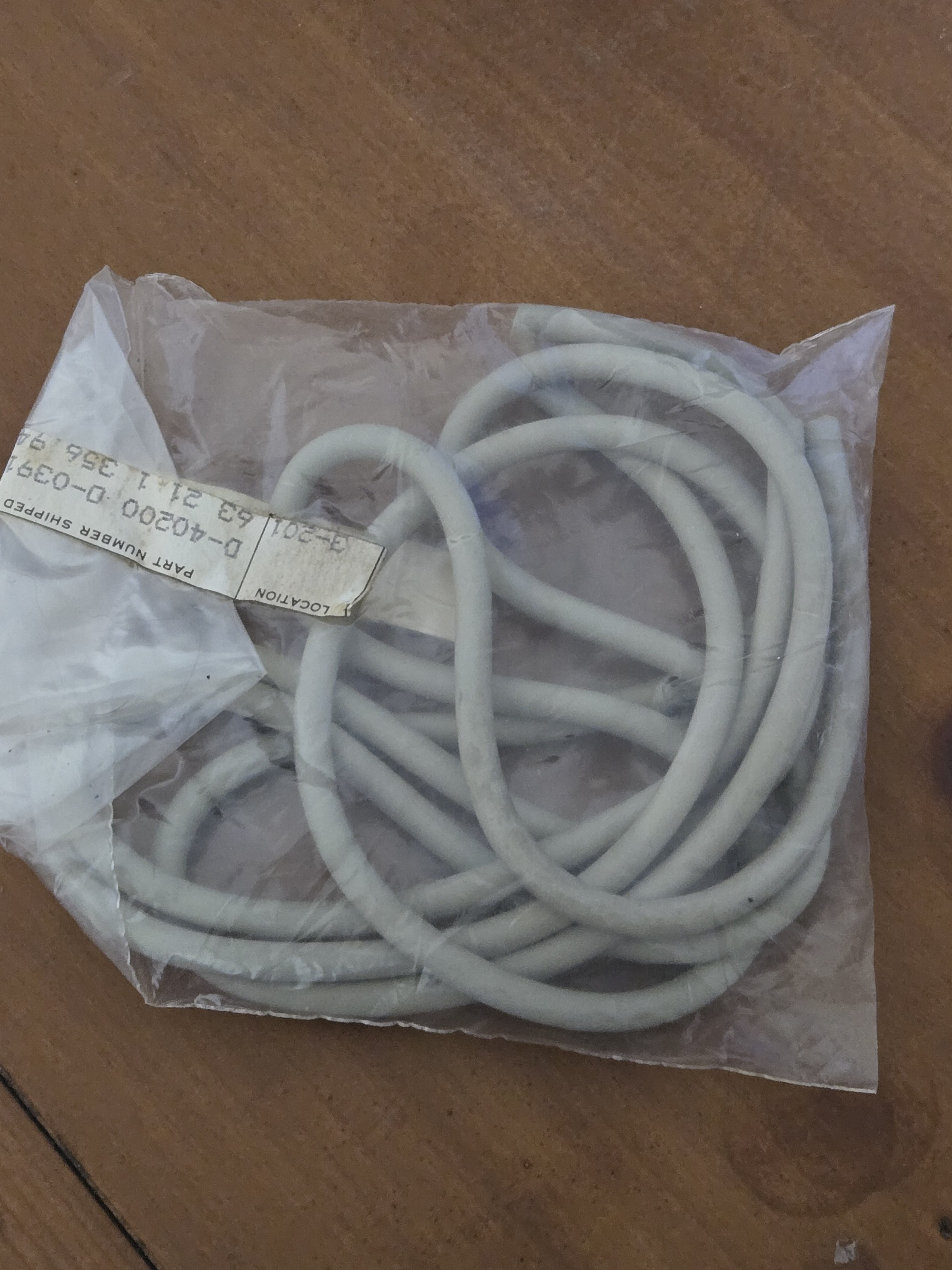 NOS Genuine BMW Square Tail light Lens Gaskets |﻿ Body and Interior