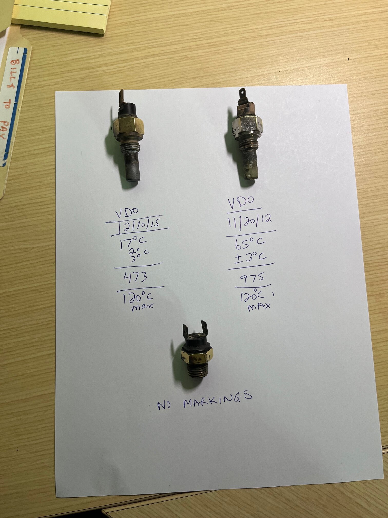 76 coolant water and air temp sensors at replacement intakeh - BMW 2002 ...