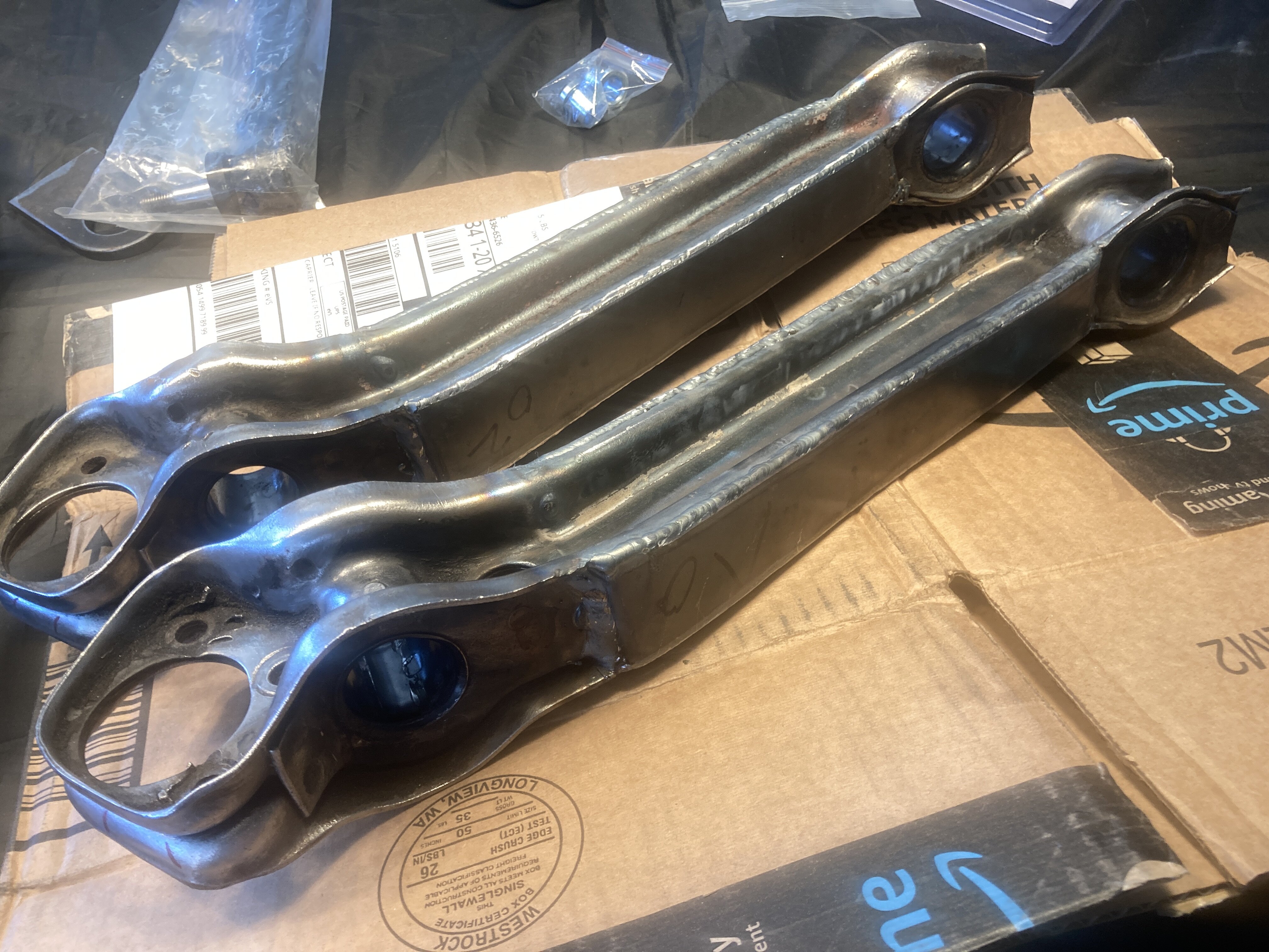 airbag struts + front subframe + suspension after welding |﻿ BMW 2002 ...