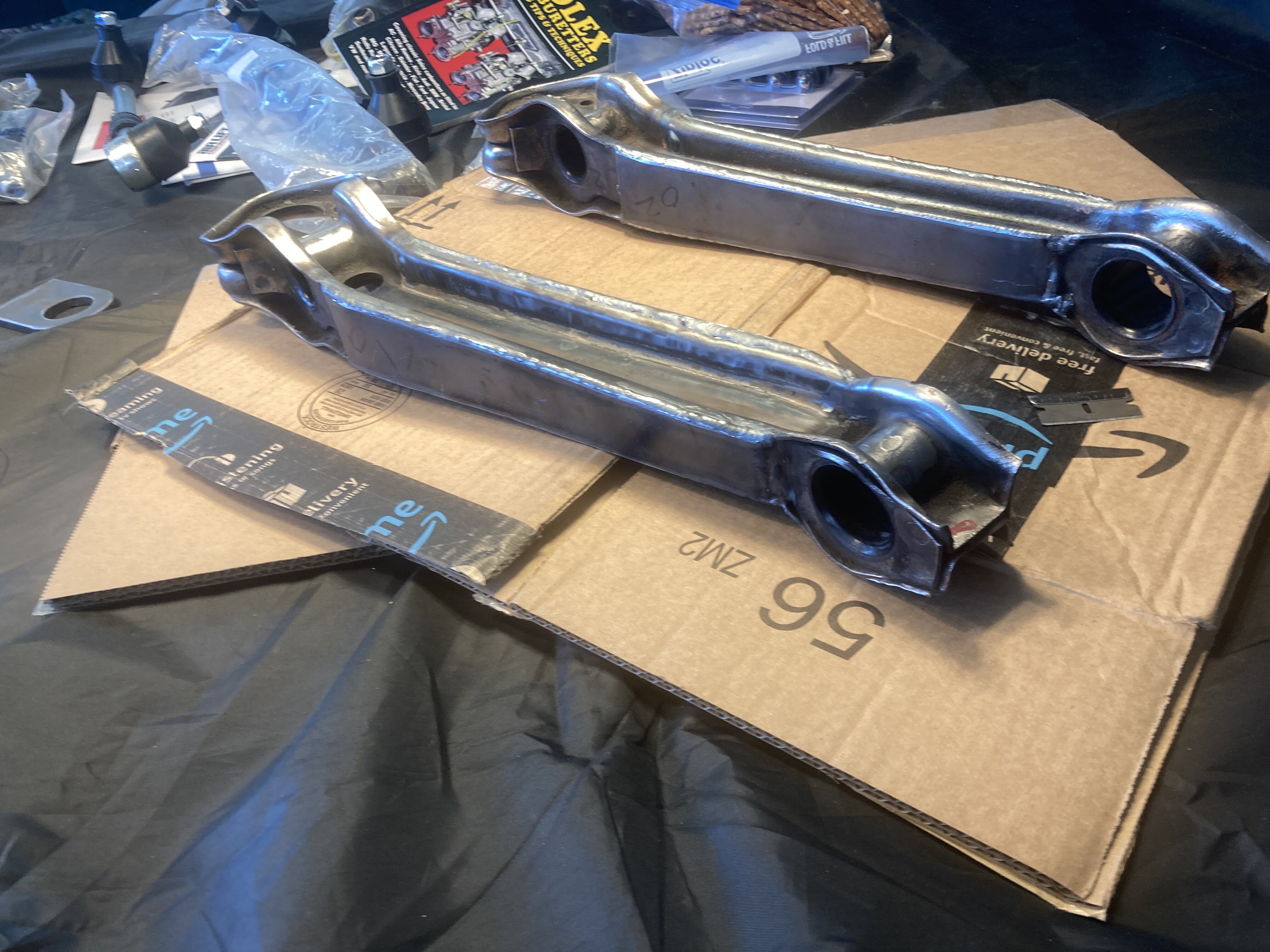 airbag struts + front subframe + suspension after welding |﻿ BMW 2002 ...