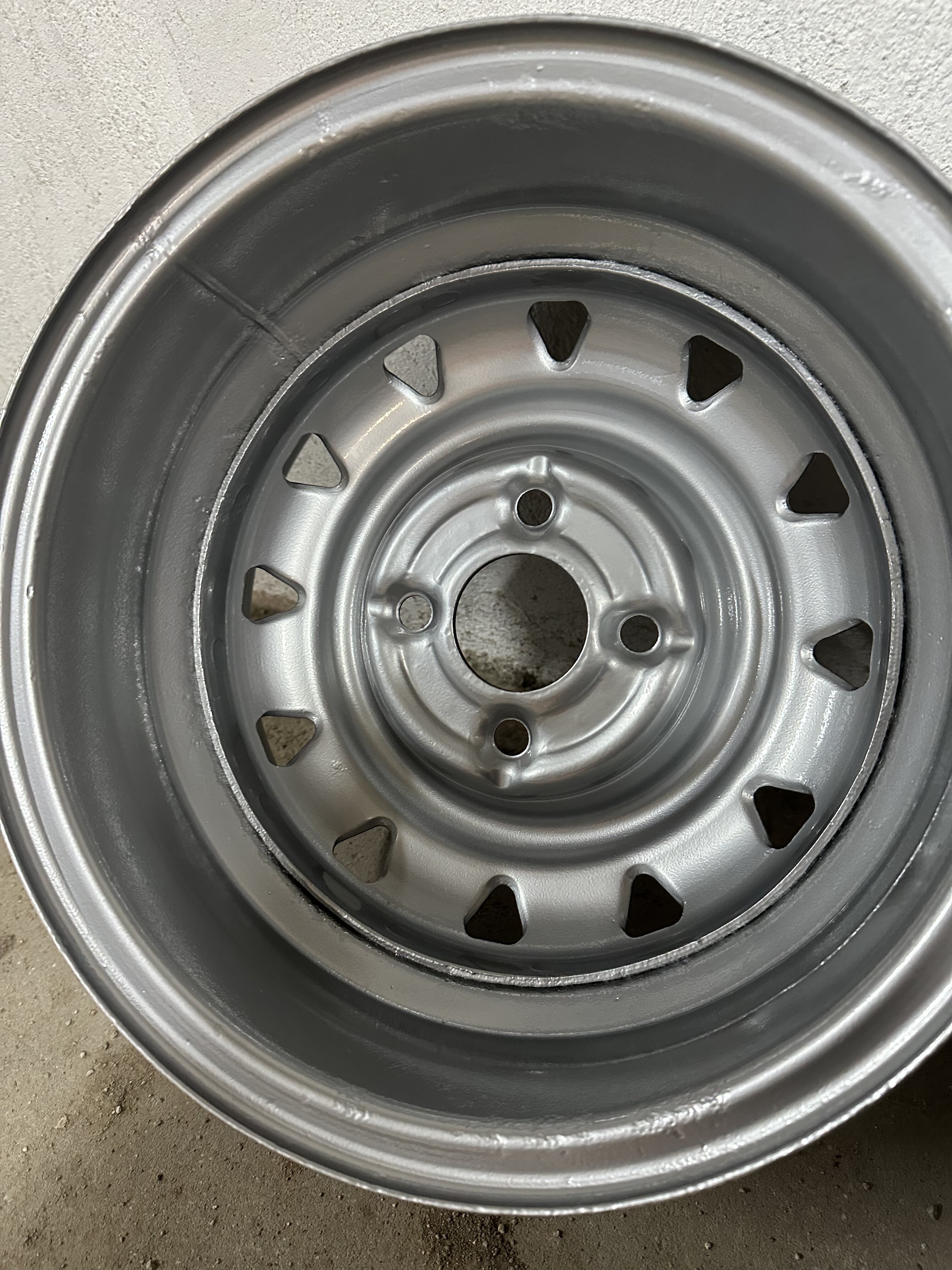 CMR / Borrani R1-528 Steel wheels set + caps - Wheels - 2002FAQ