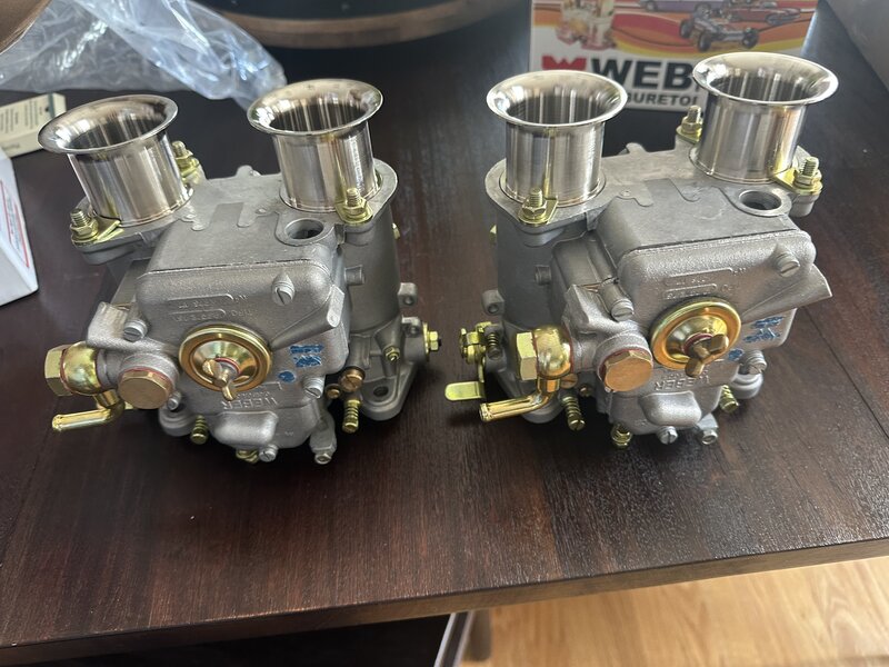 Weber 40 side draft set with everything - Engine and Drivetrain - 2002FAQ