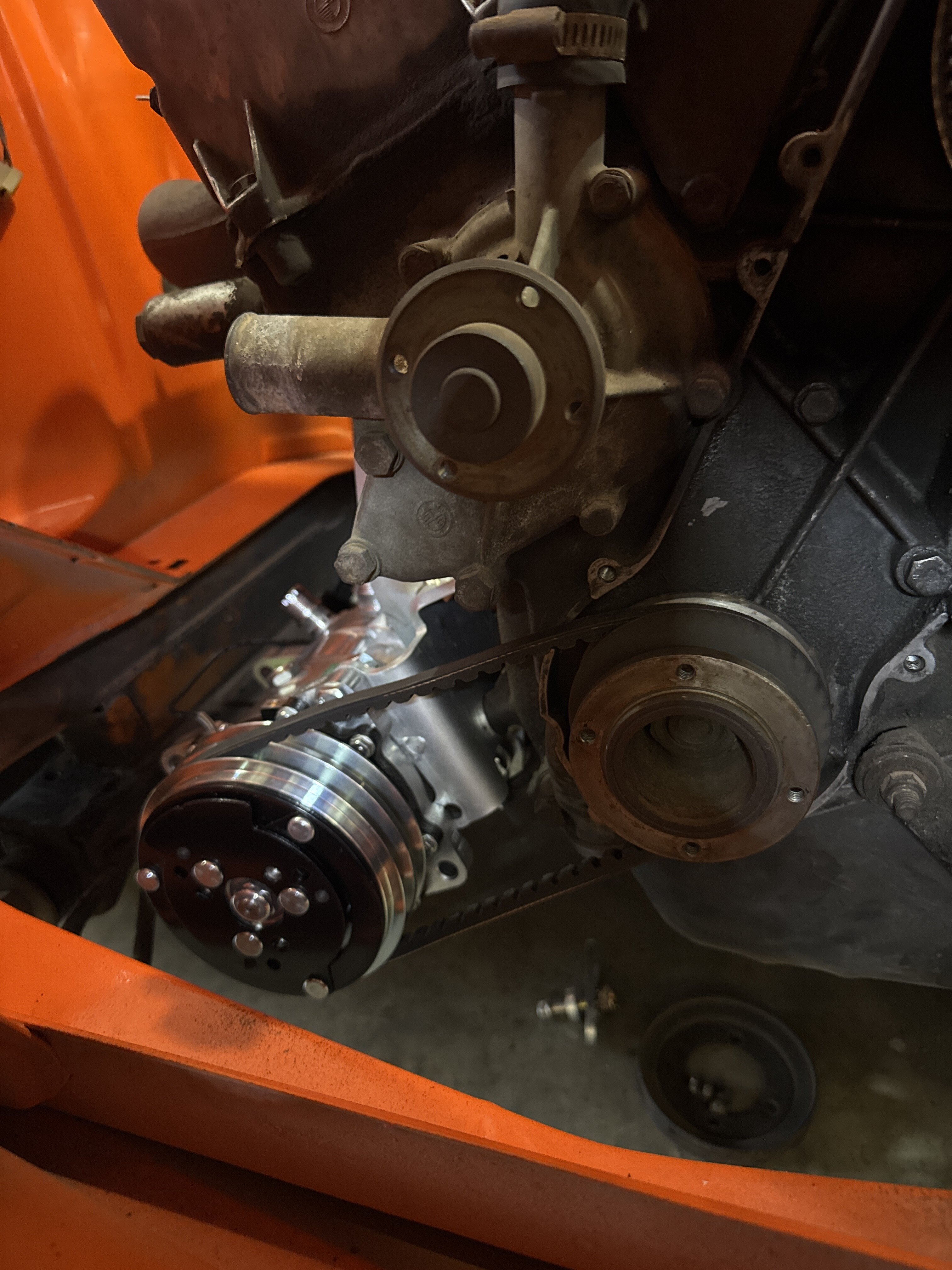 Ac Belt Install ï Bmw 2002 And Other 02