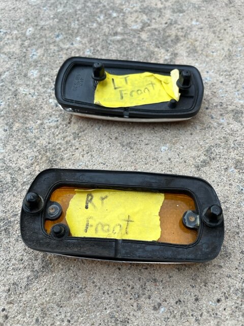 Red and Yellow Side markers |﻿ Body and Interior