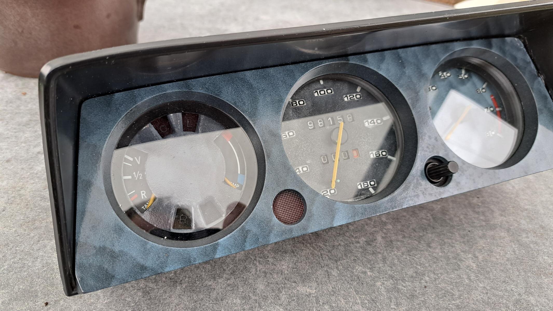 Unique airbrushed speedometer cluster unit w/tach, kmph |﻿ Body and ...