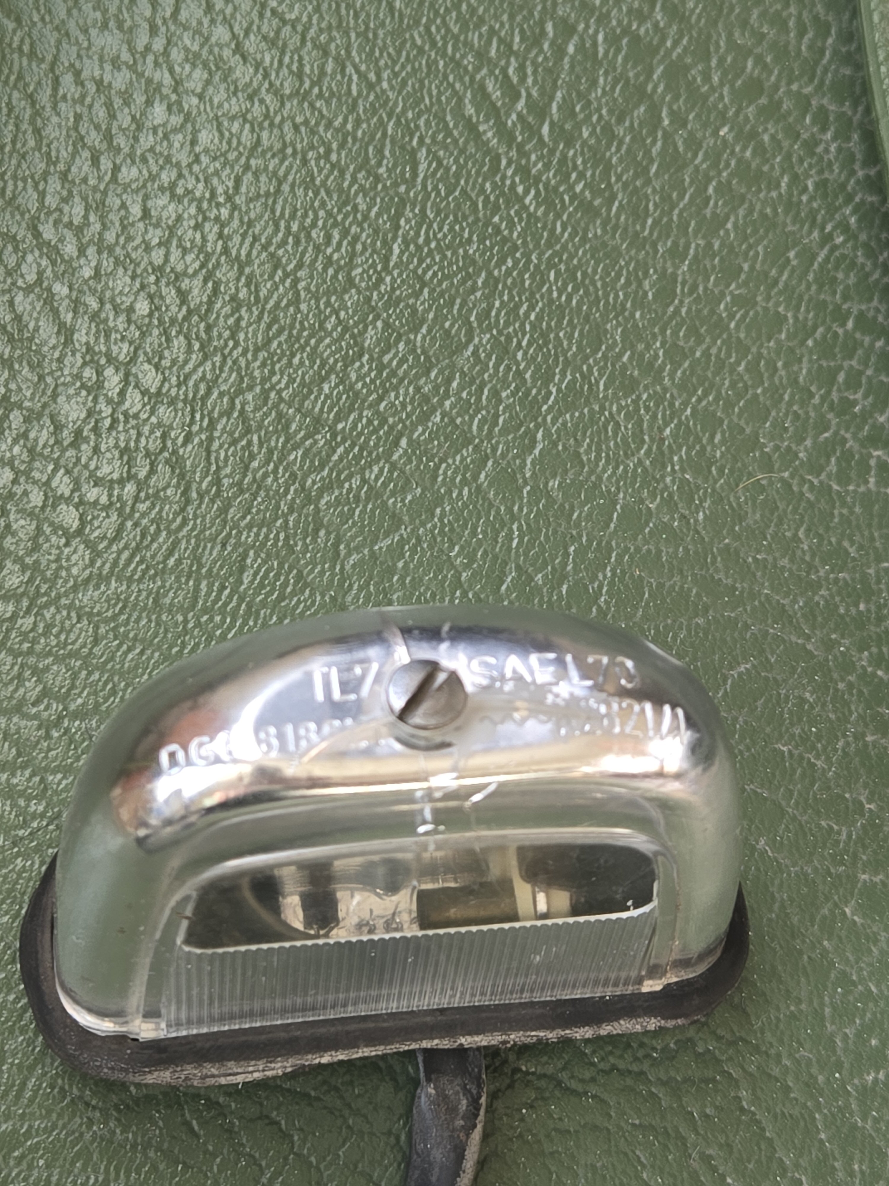Hella Rear License Plate Light - Body and Interior - 2002FAQ