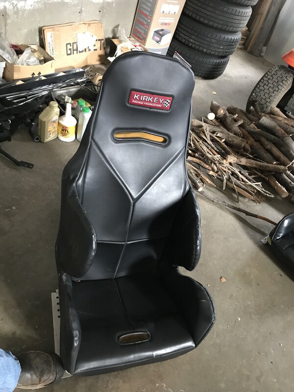 Kirkey aluminum racing seat with side mounting brackets |﻿ Miscellaneous