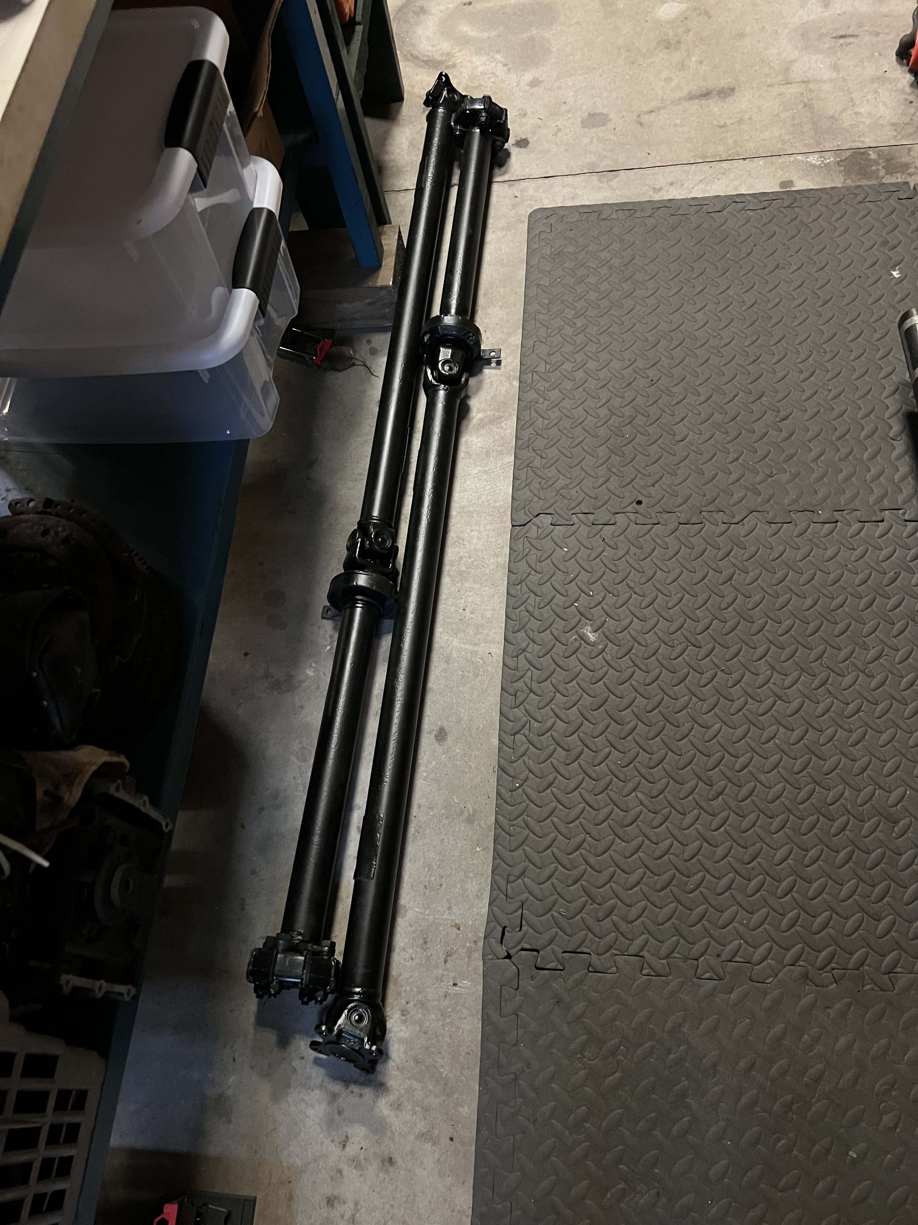 5-speed conversion with shortened drive shaft and shifter - Engine and ...