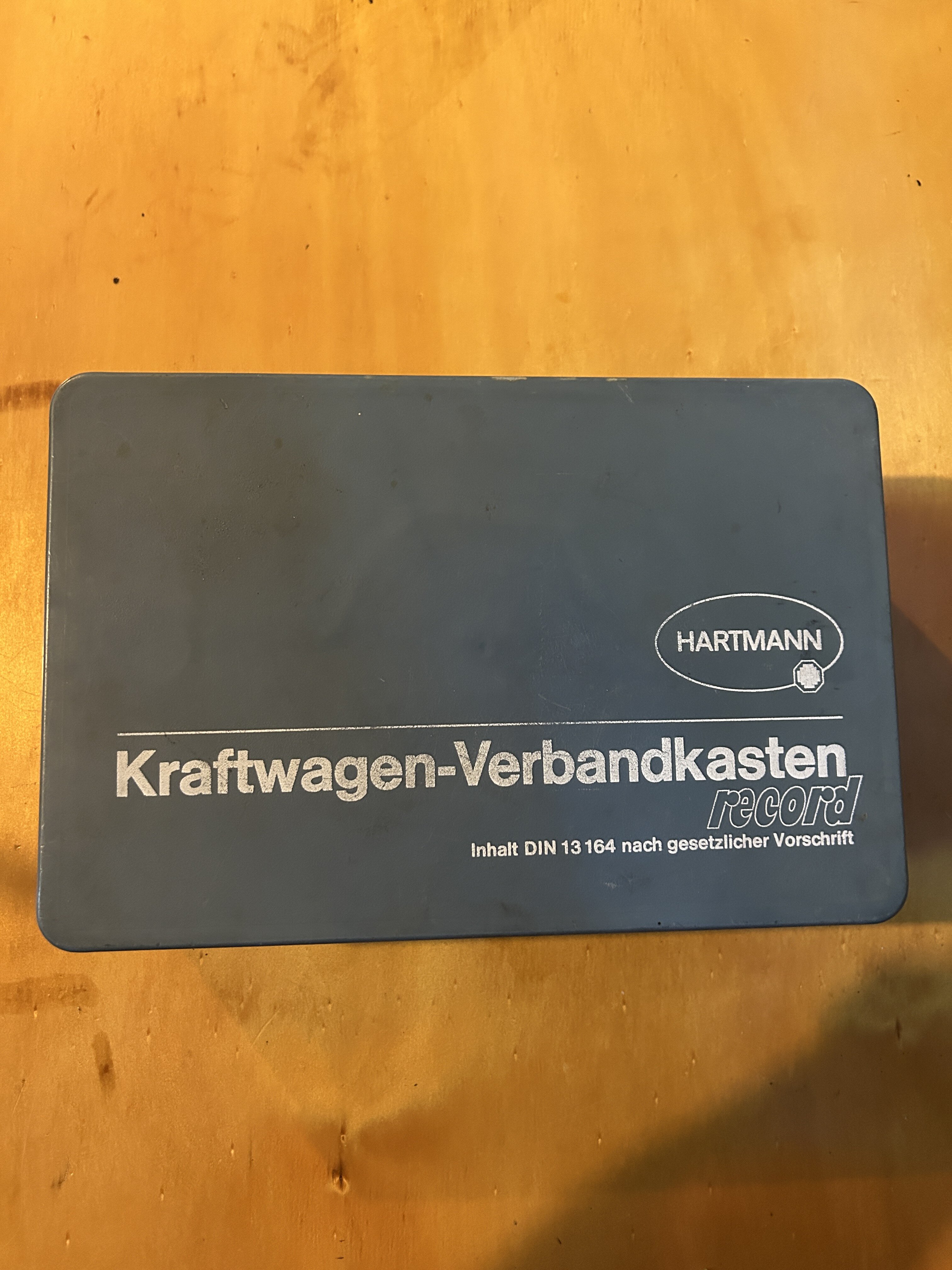 Hartmann First Aid Kit |﻿ Body and Interior